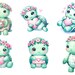 Valentine Turtle Heart Clipart, Valentine Turtle Clipart,watercolor ...