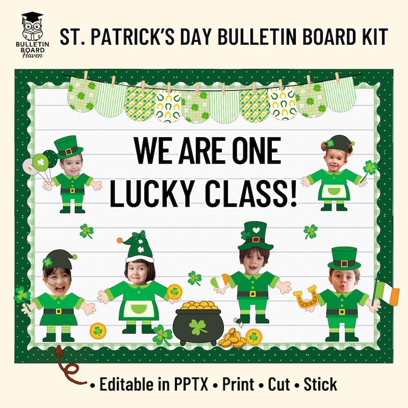 Leprechaun Bulletin Board - Etsy