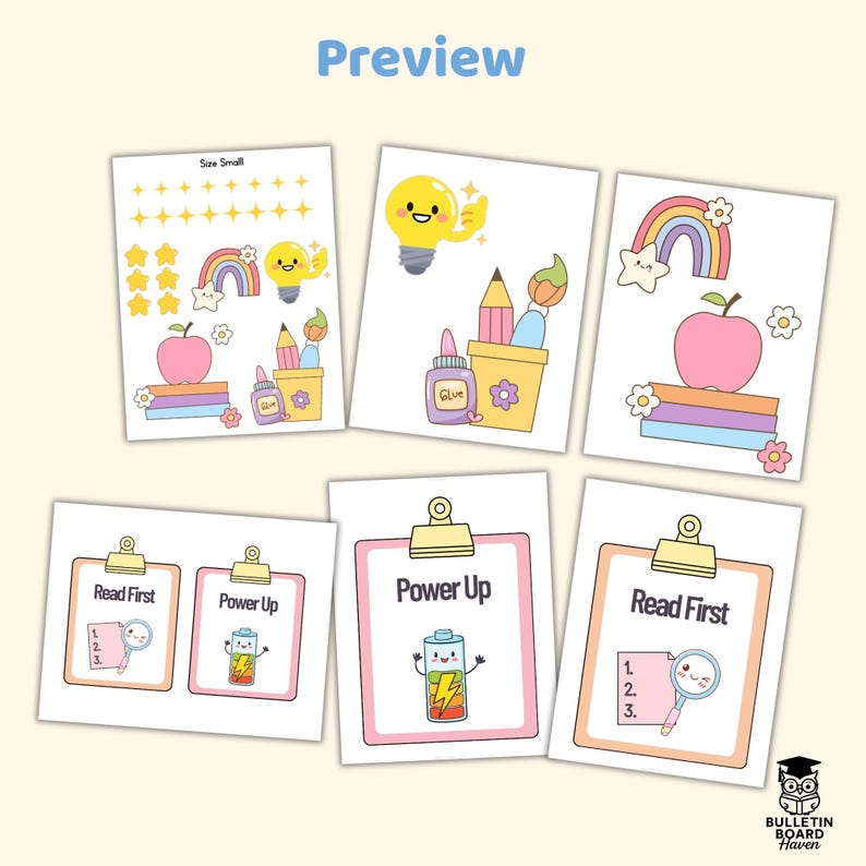 Test Bulletin Board Kit Motivational SEL Decor for Classroom Pastel ...