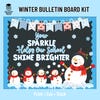 Winter Classroom Bulletin Board Boho Bulletin Board Christmas ...