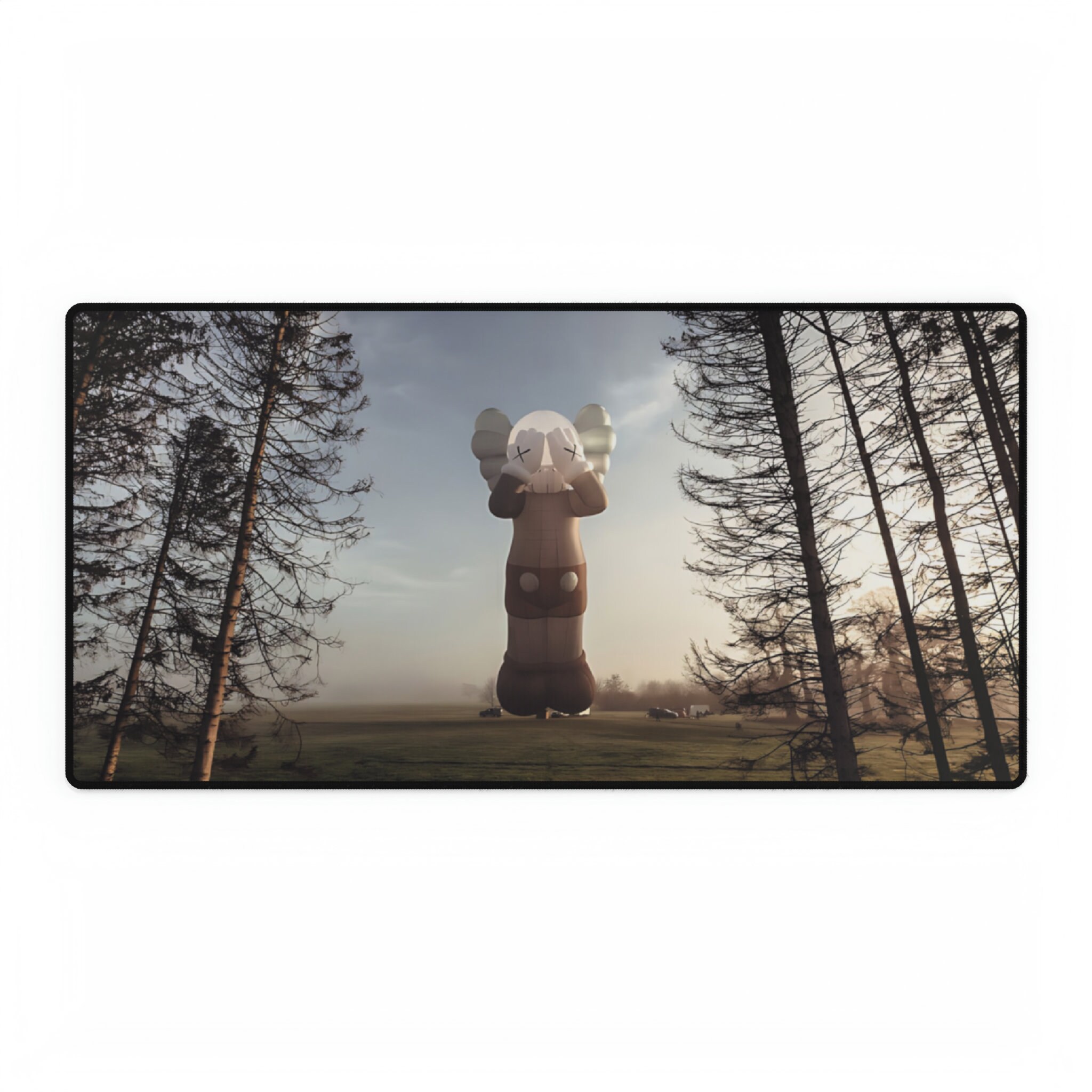 Kaws Figure Style Desk Mat Mouse Pad Kaws Figure Pop Art - Etsy