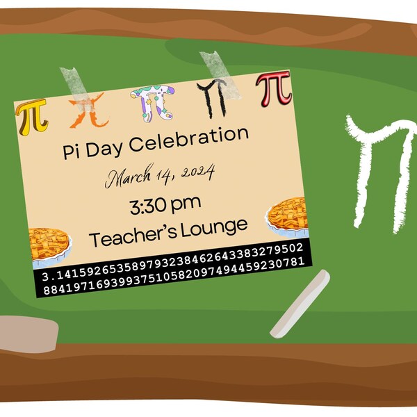 Pi Invitation - Etsy