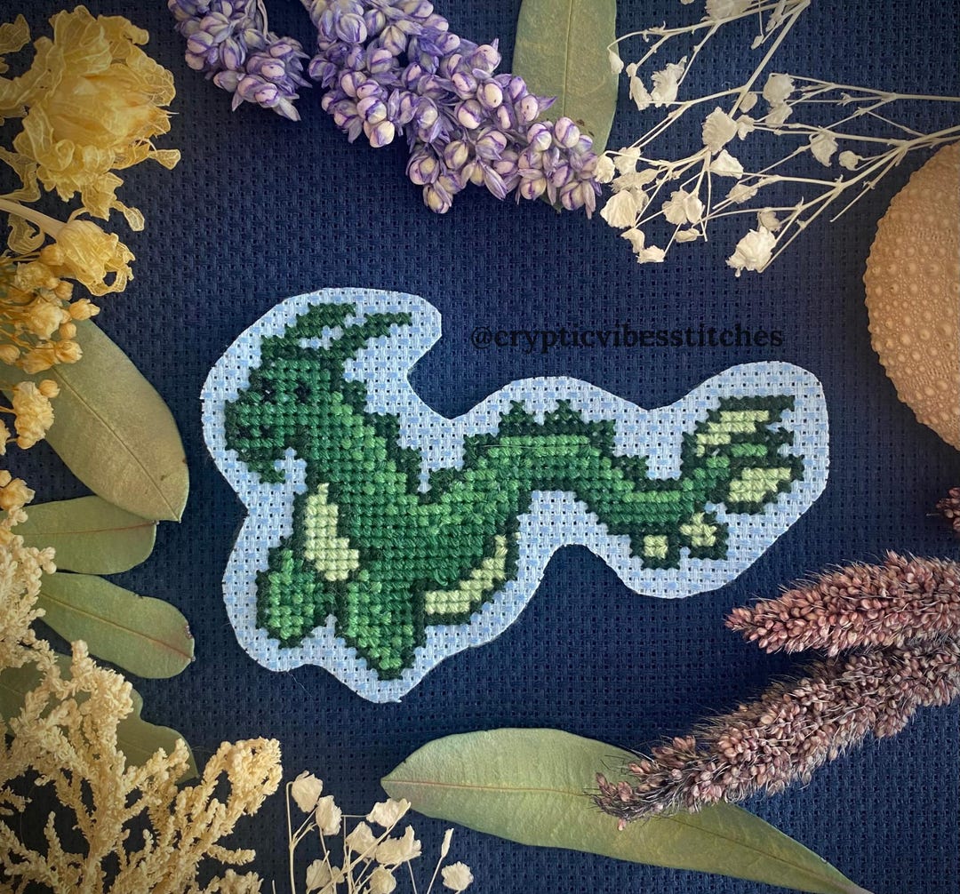 Ogopogo Cross Stitch Pattern - Cryptids, Cryptozoology and Legendary ...