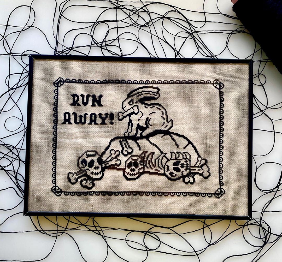 Run Away Monty Pythons Cross Stitch Pattern - Movies and TV Shows ...