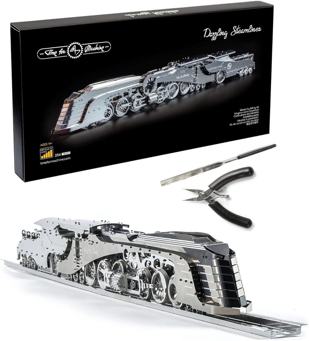 Timeformachine 3D Model Kit Vintage Scale Model Train Kit Dazzling ...