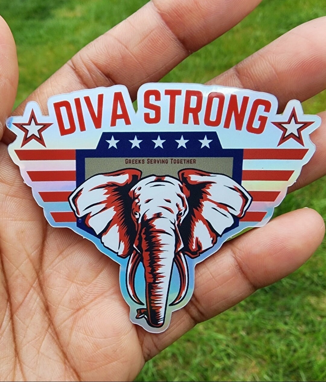 Diva Strong, Delta, D9 Military, Military Sticker, Military Greeks ...