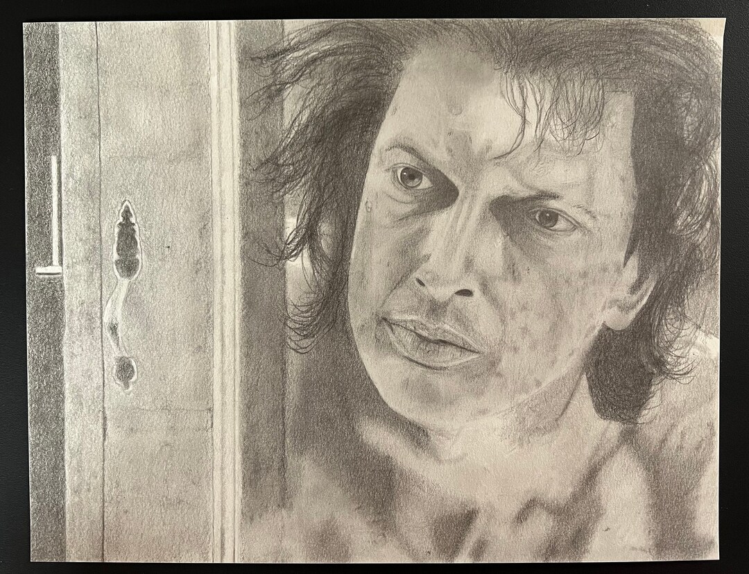 The Fly 1986 Original Artwork 8.5x11 Inches - Etsy