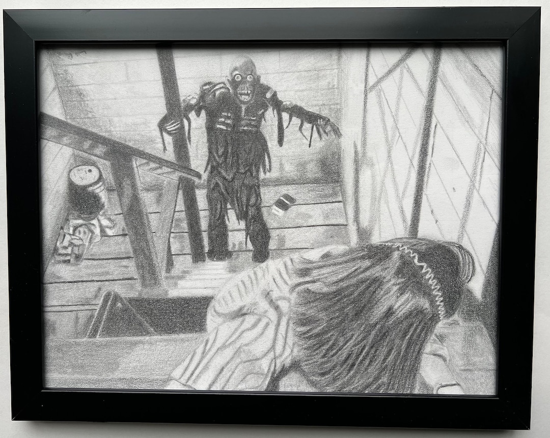 Tarman Return of the Living Dead Original Artwork 8.5x11 - Etsy