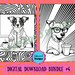 11 Printable Coloring Pages Hipster Dogs Drinking Coffee Coloring Book ...