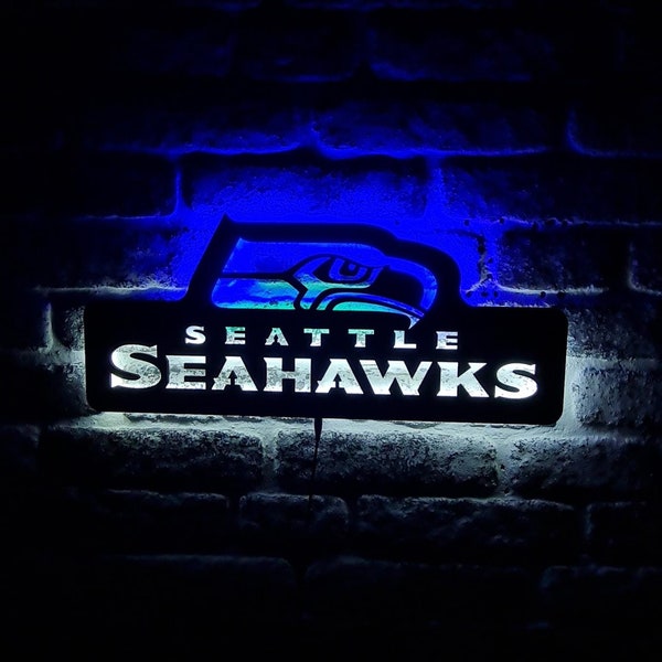 Seahawks Wood Sign - Etsy