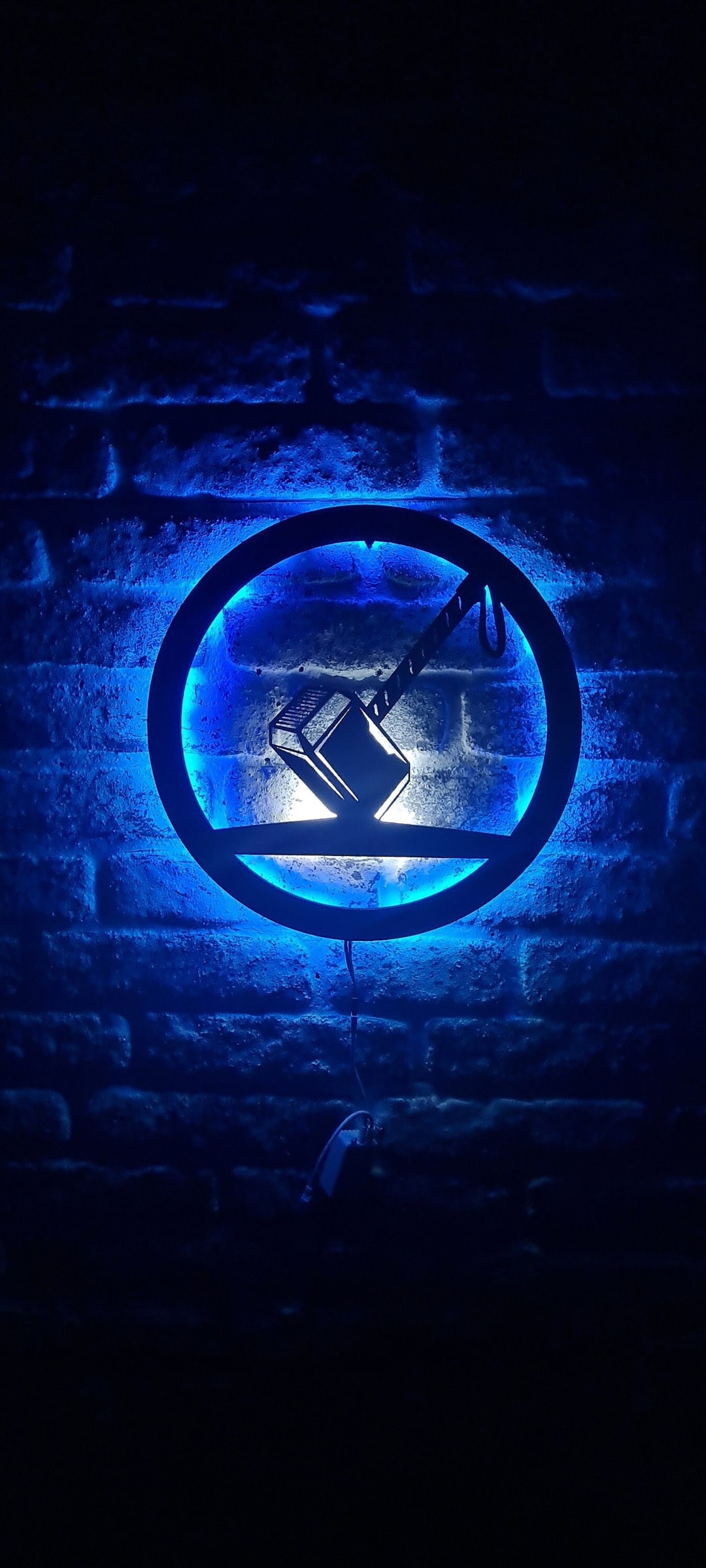 Thor's Hammer Led Sign Thor Fans Led Light Avengers Hero Marvel ...