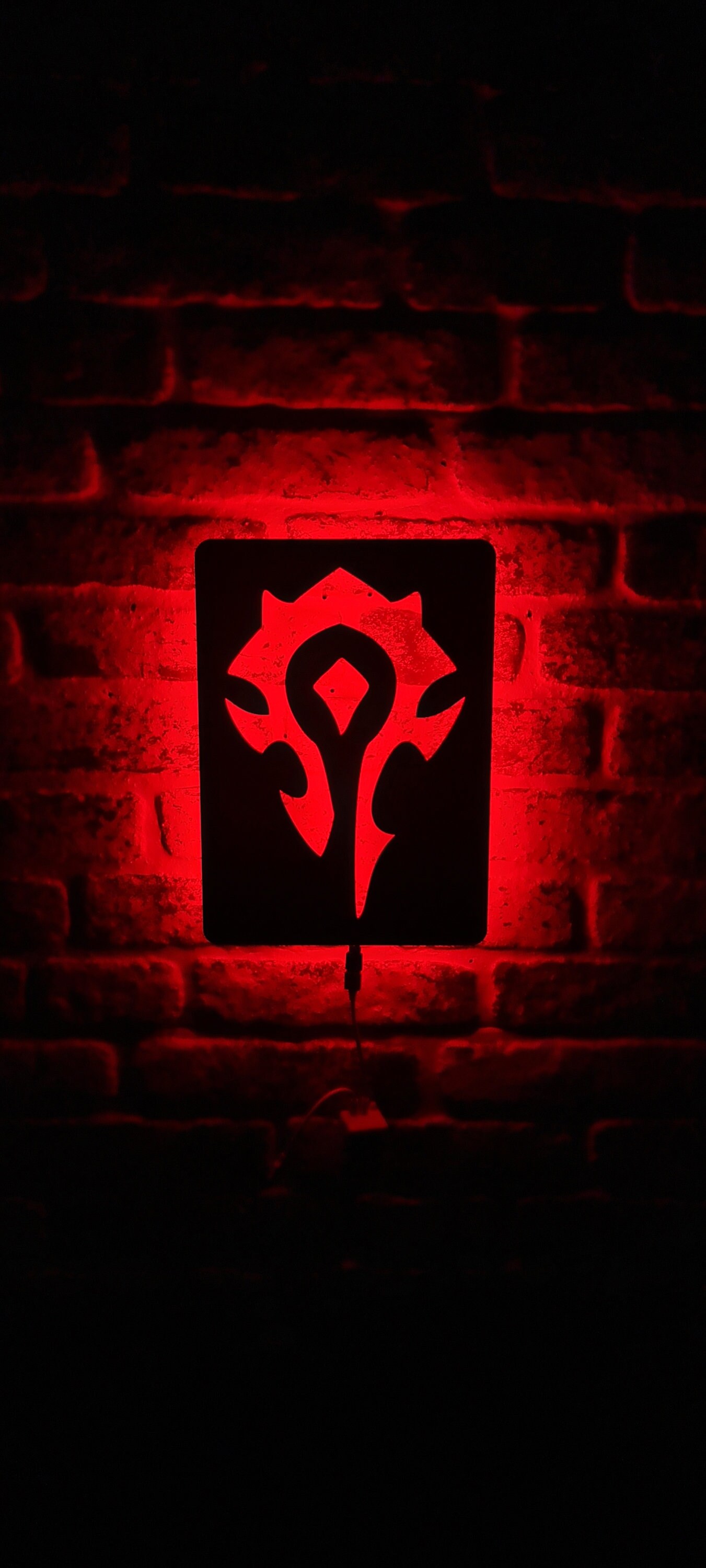 World of Warcraft Led Sign Wow Led Light Lighted Wall Decor Gifts for Him Christmas Gift - Etsy