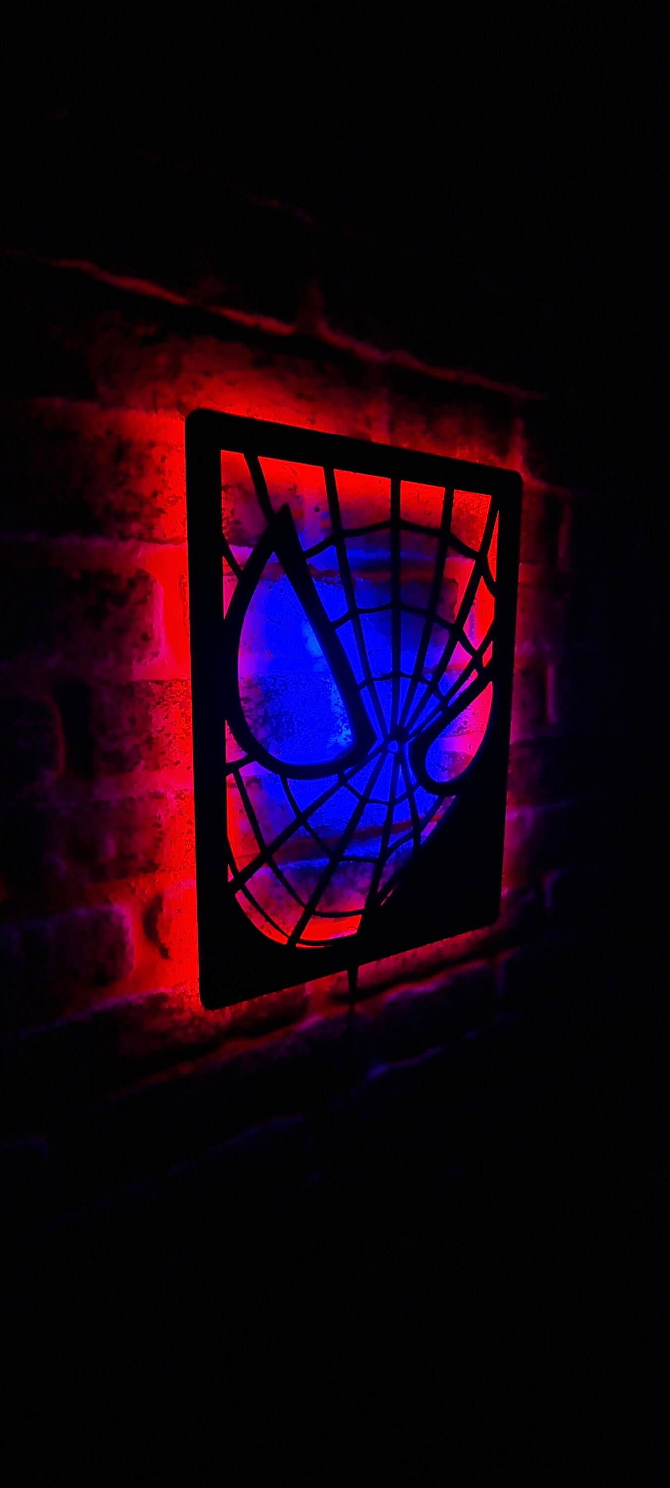 Spiderman Led Sign - Spiderman Fans Led Light - Avengers Hero Lighted ...