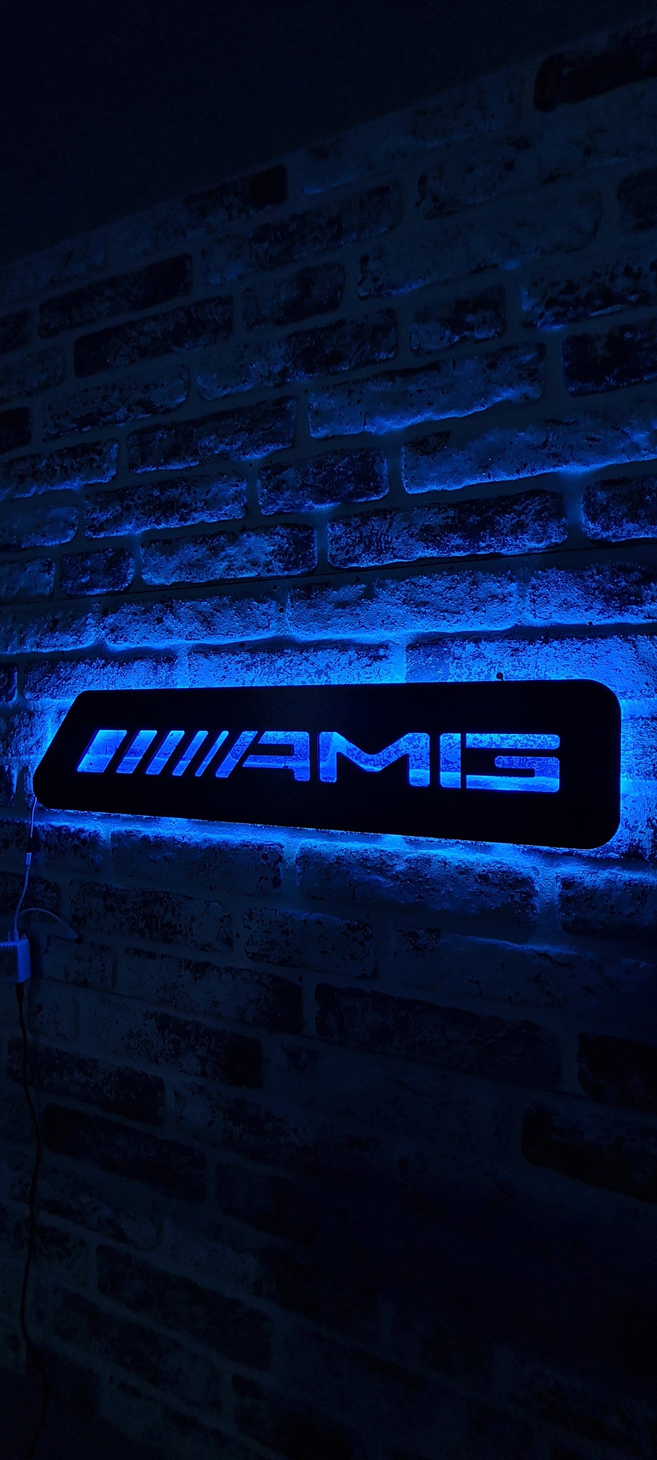 Mercedes Benz Amg Car Led Sign Amg Led Light Amg Wall Decor Gifts for ...