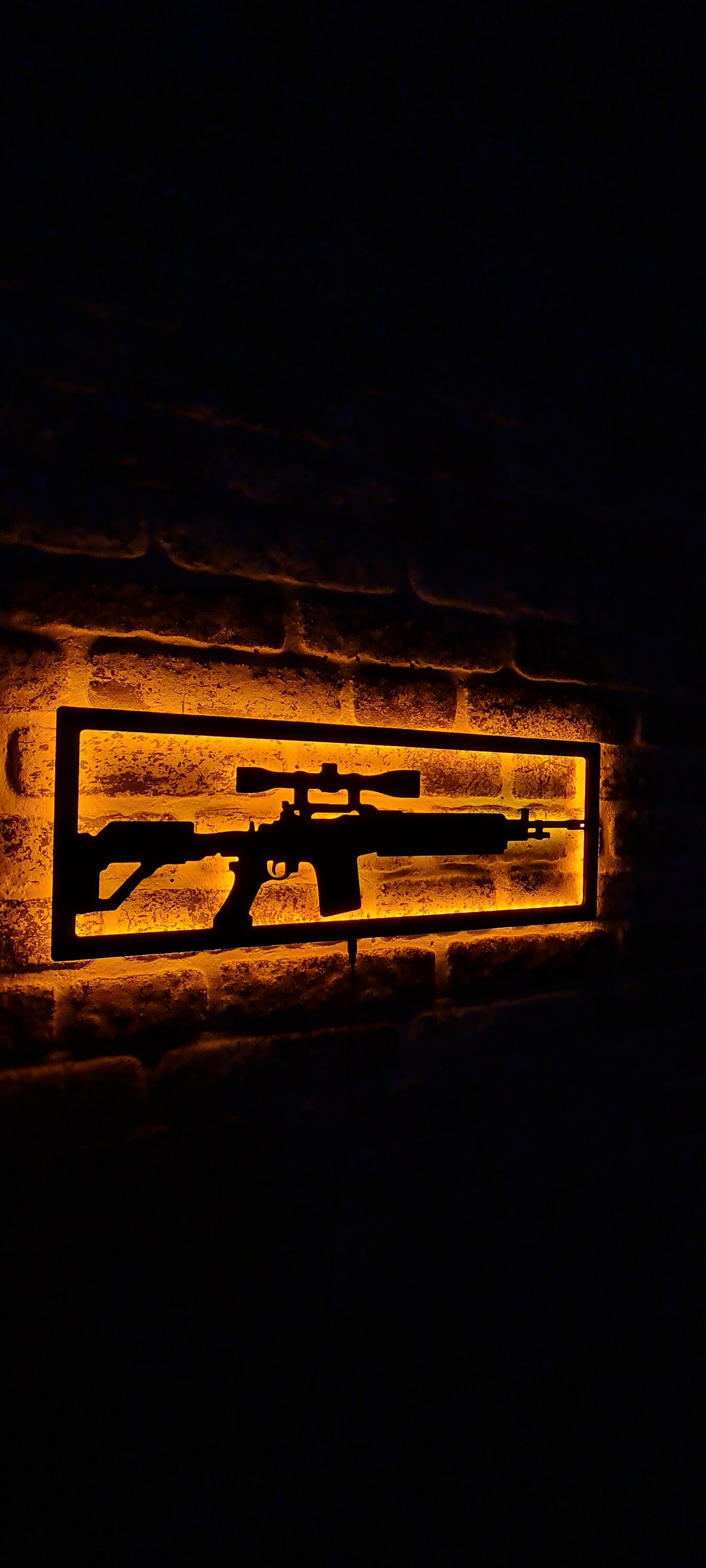 Weapon Led Sign Valorant Fans Gun Led Light Weapon Wall Decor Gifts for ...