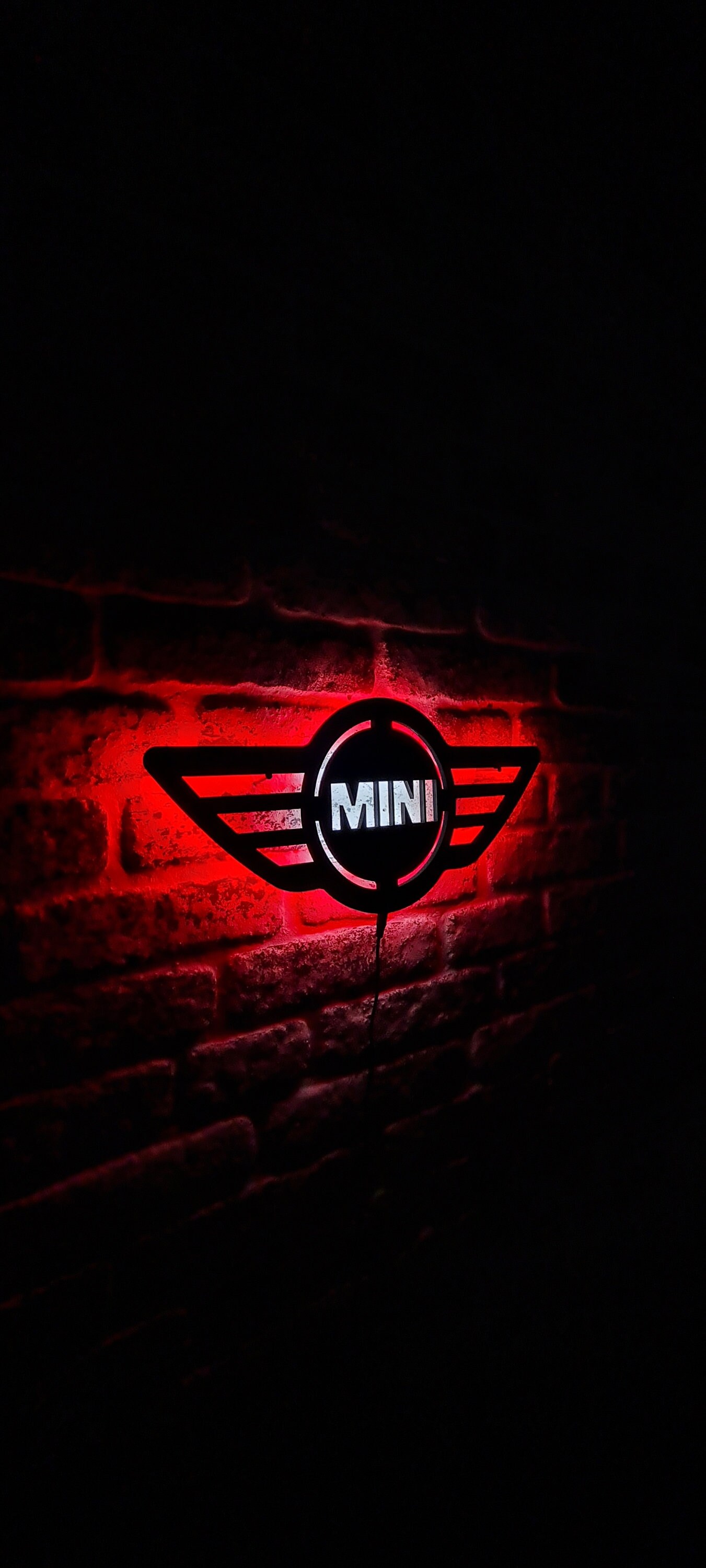 Mini Cooper Led Sign Mini Fans Led Light Mini Cooper Lighted Garage ...