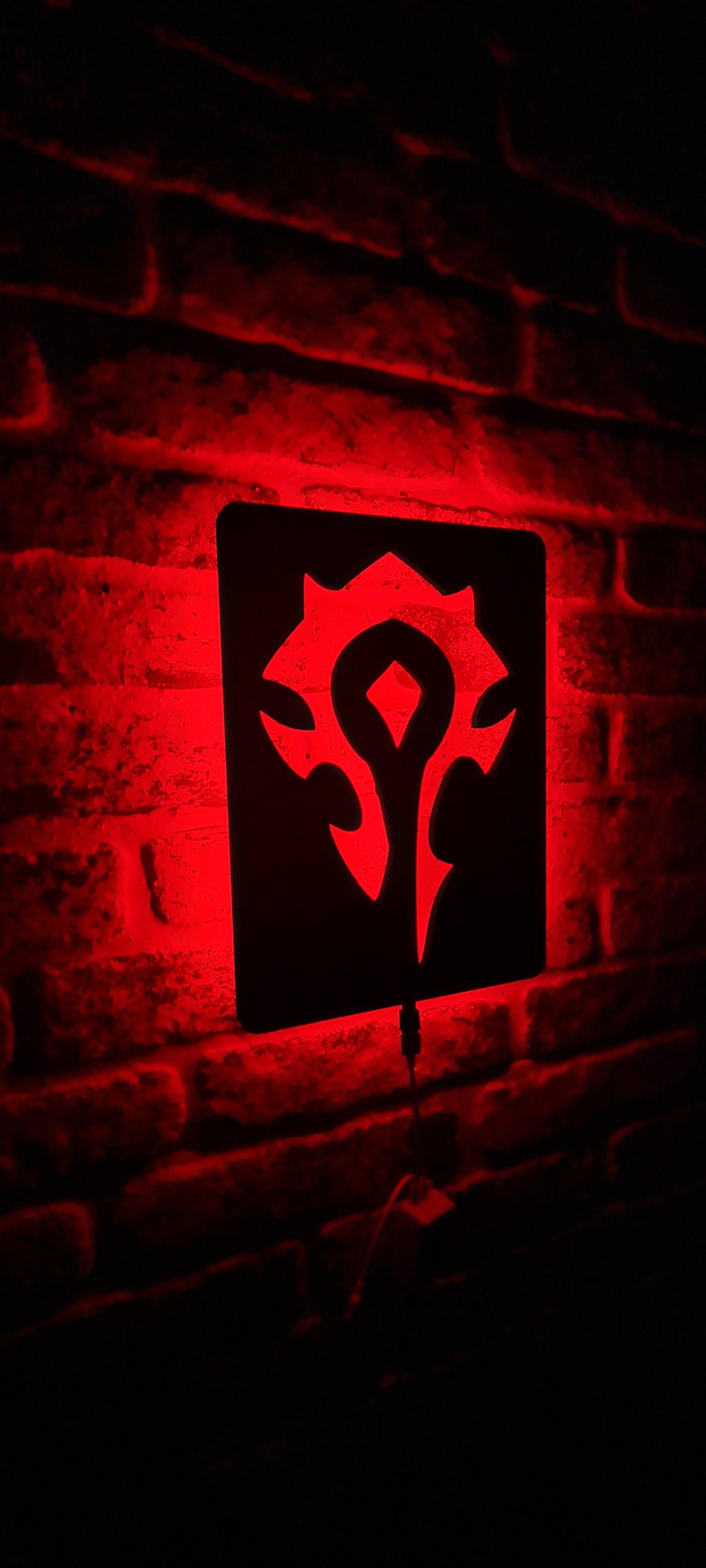 World of Warcraft Led Sign - Wow Led Light - Lighted Wall Decor - Gifts ...