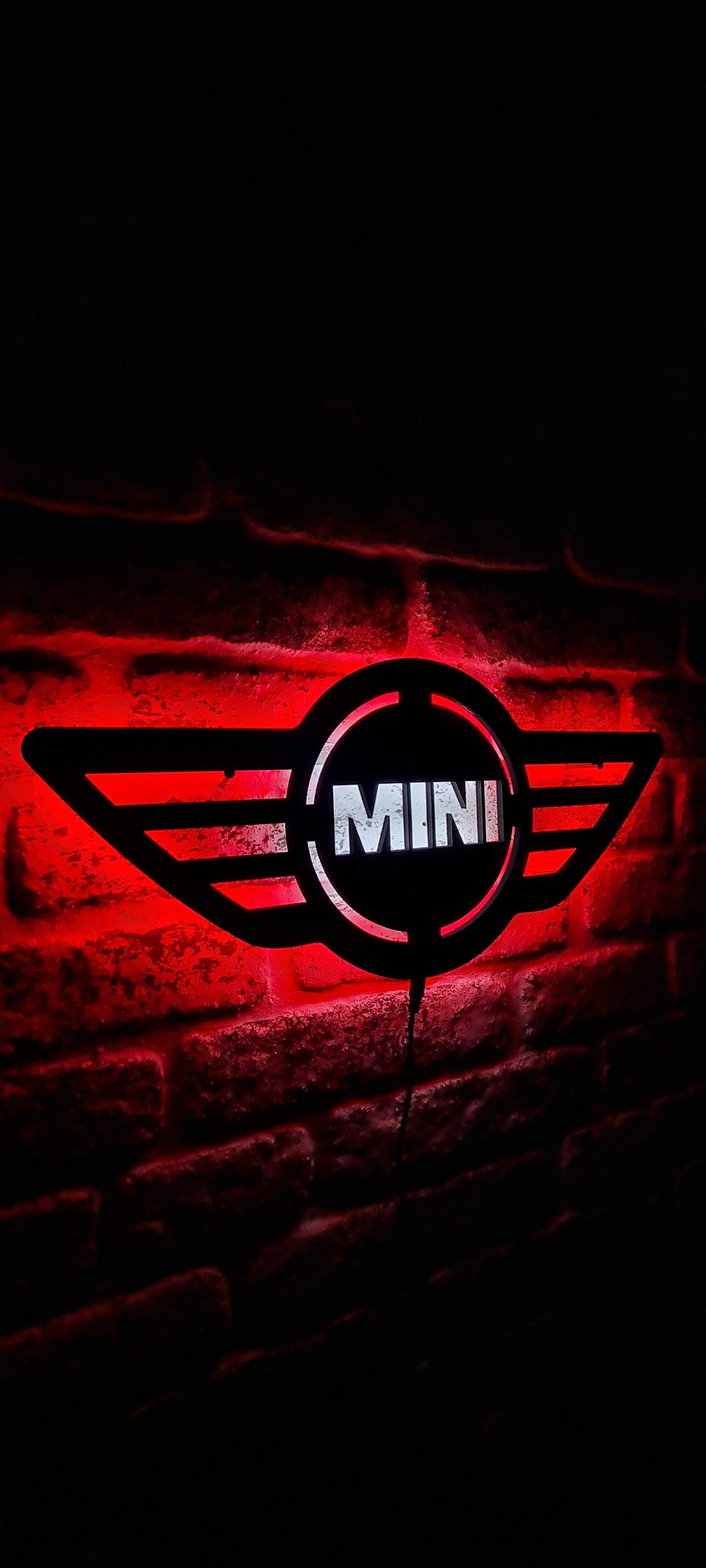 Mini Cooper Led Sign - Mini Fans Led Light - Mini Cooper Lighted Garage ...