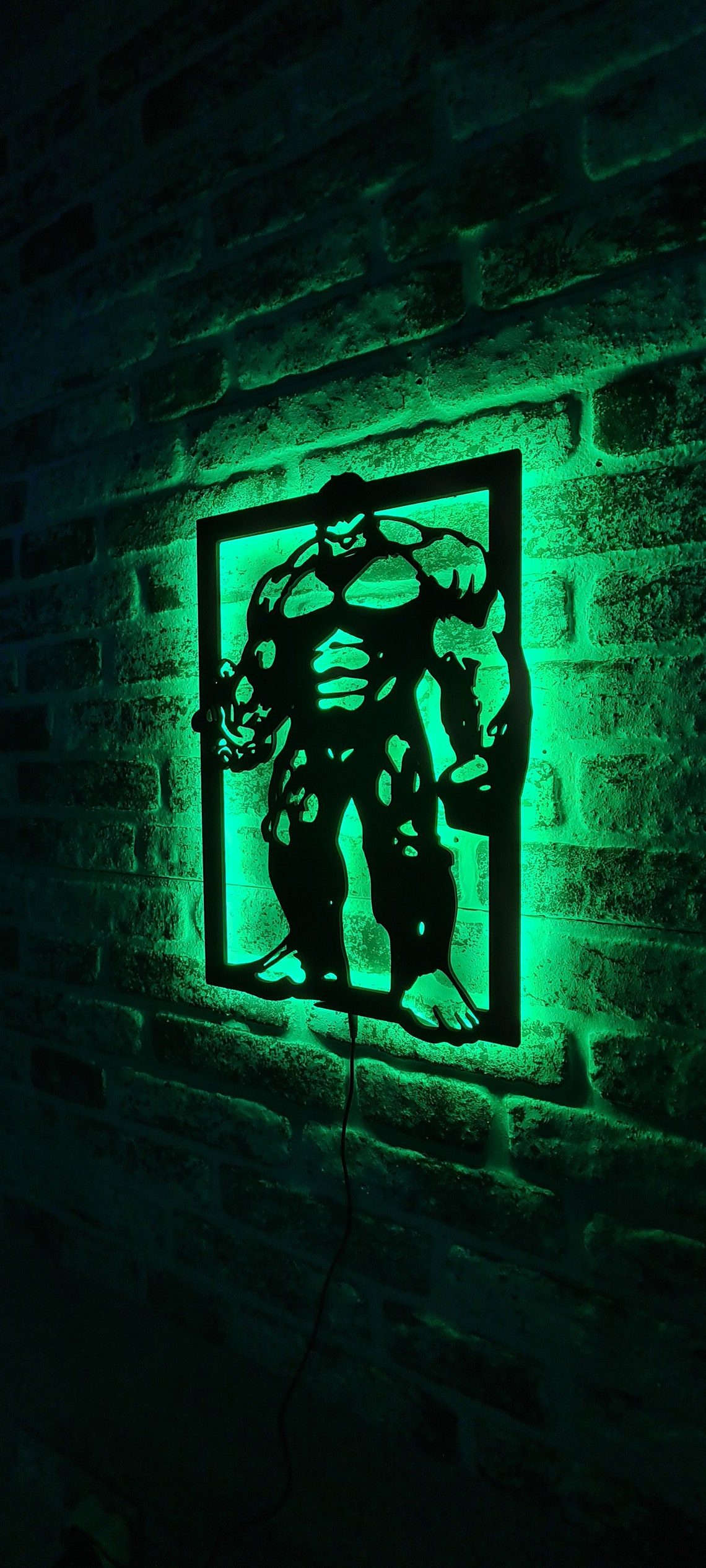 Hulk Led Sign - Hulk Fans Led Light - Avengers Hero Lighted Wall Decor ...