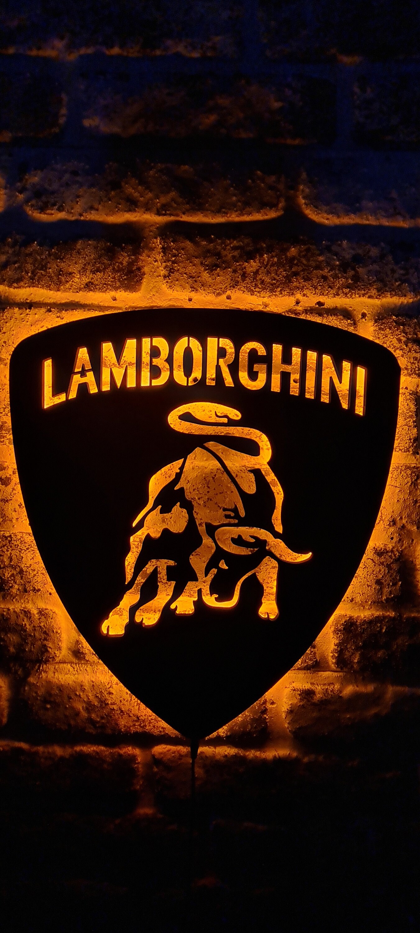 Lamborghini Led Sign Lmaborghini Fans Led Light Lighted Garage Decor ...
