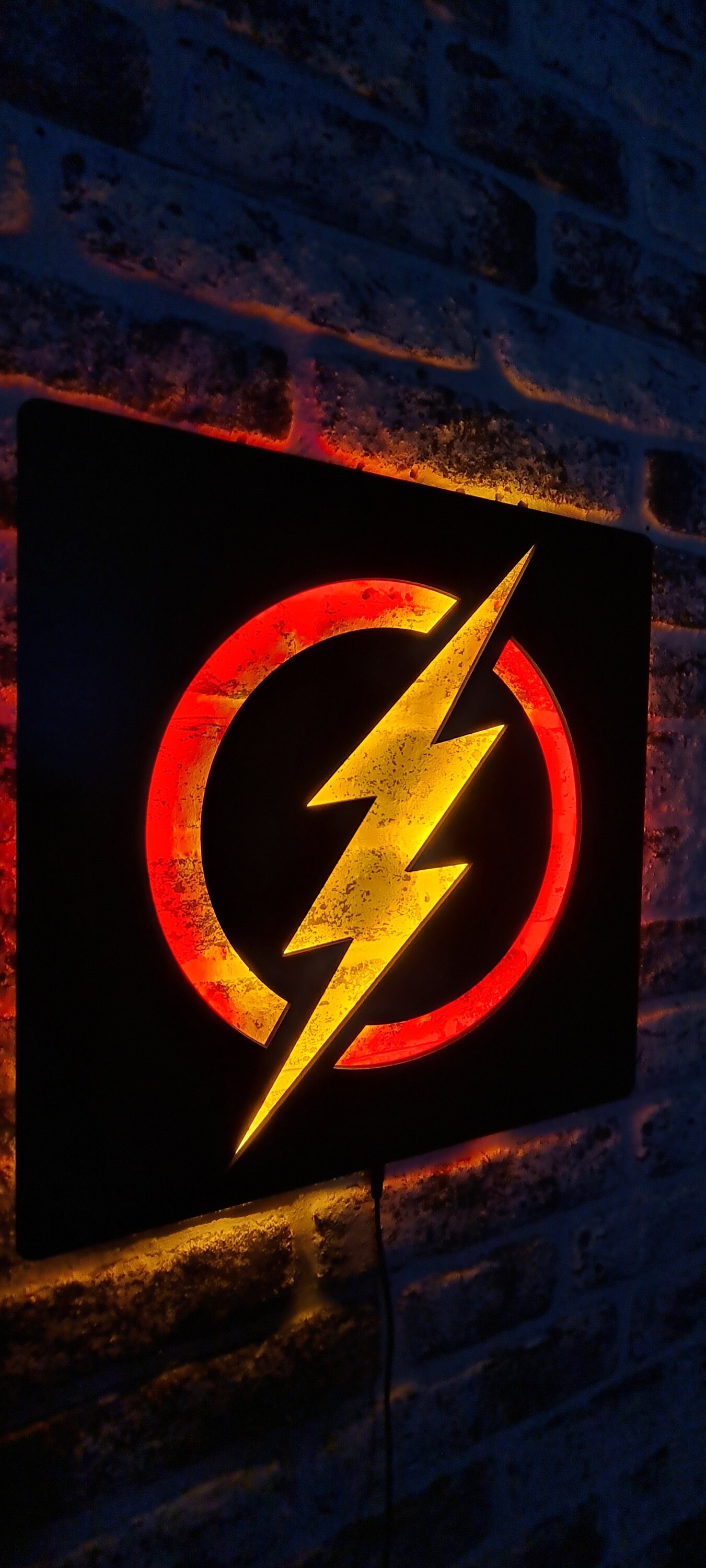 The Flash Led Sign the Flash Fans Led Light Lighted Wall Decor Gifts ...