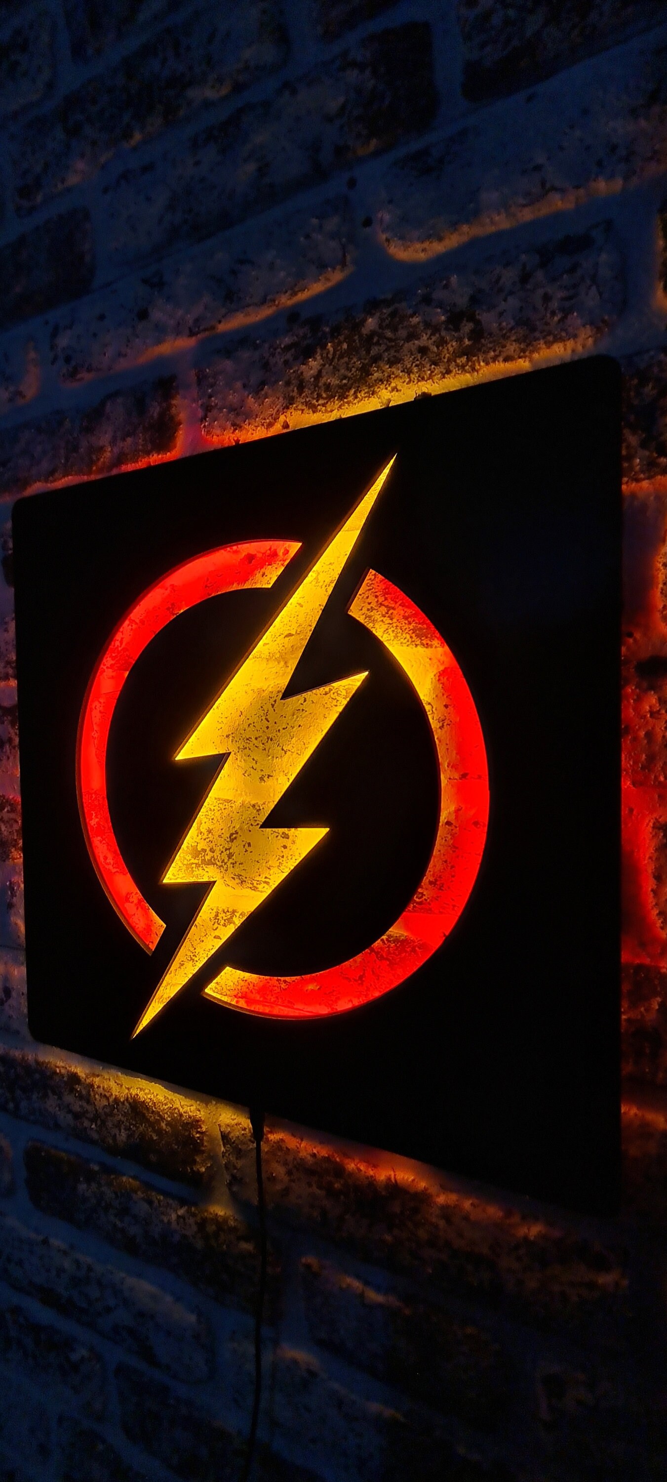 The Flash Led Sign the Flash Fans Led Light Lighted Wall Decor Gifts ...