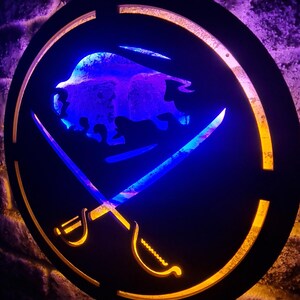 Buffalo Sabres Fans Led Lighted Sign - Sabres NHL Fans Gift-perfect Ice ...