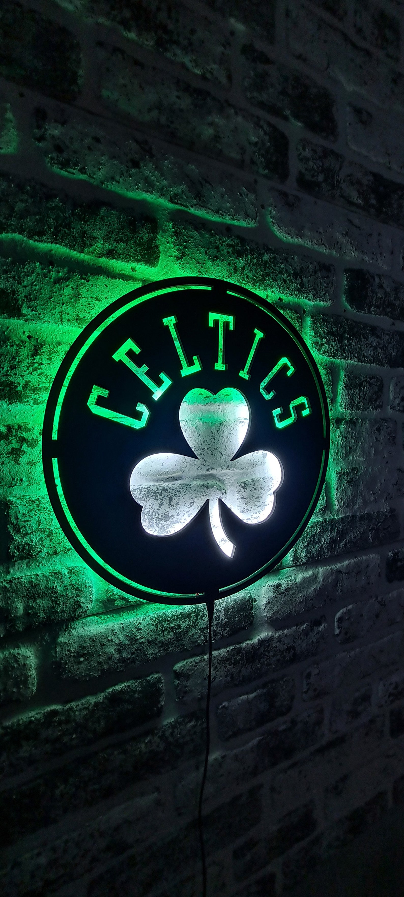 Boston Celtics Led Sign Boston Celtics Basketball Fans Led Light ...