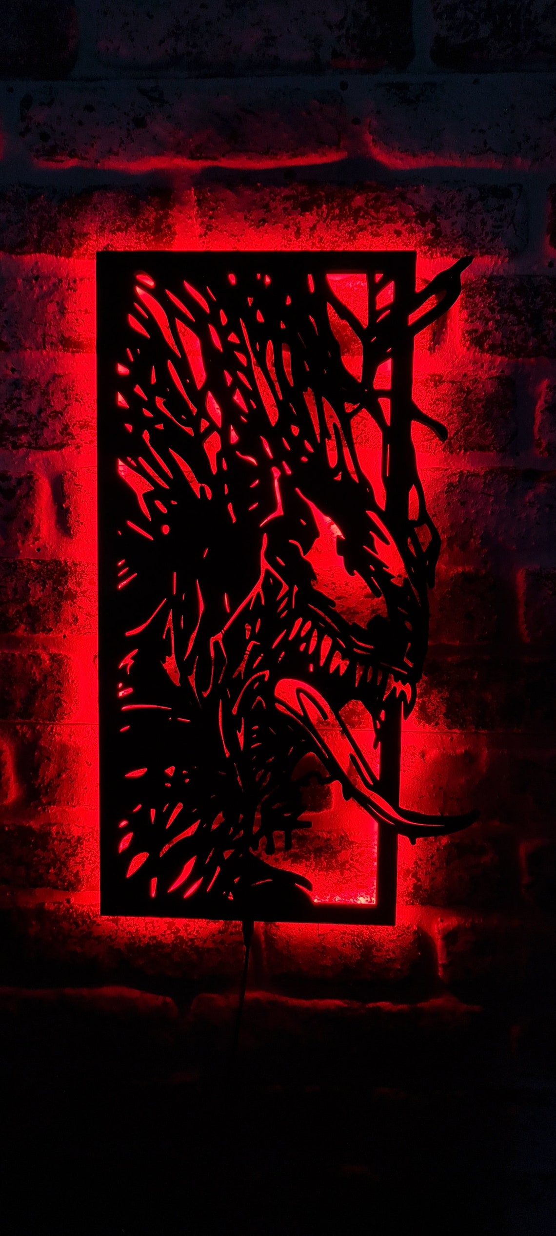 Venom Led Sign Venom Fans Led Light Lighted Wall Decor Gifts for Him ...