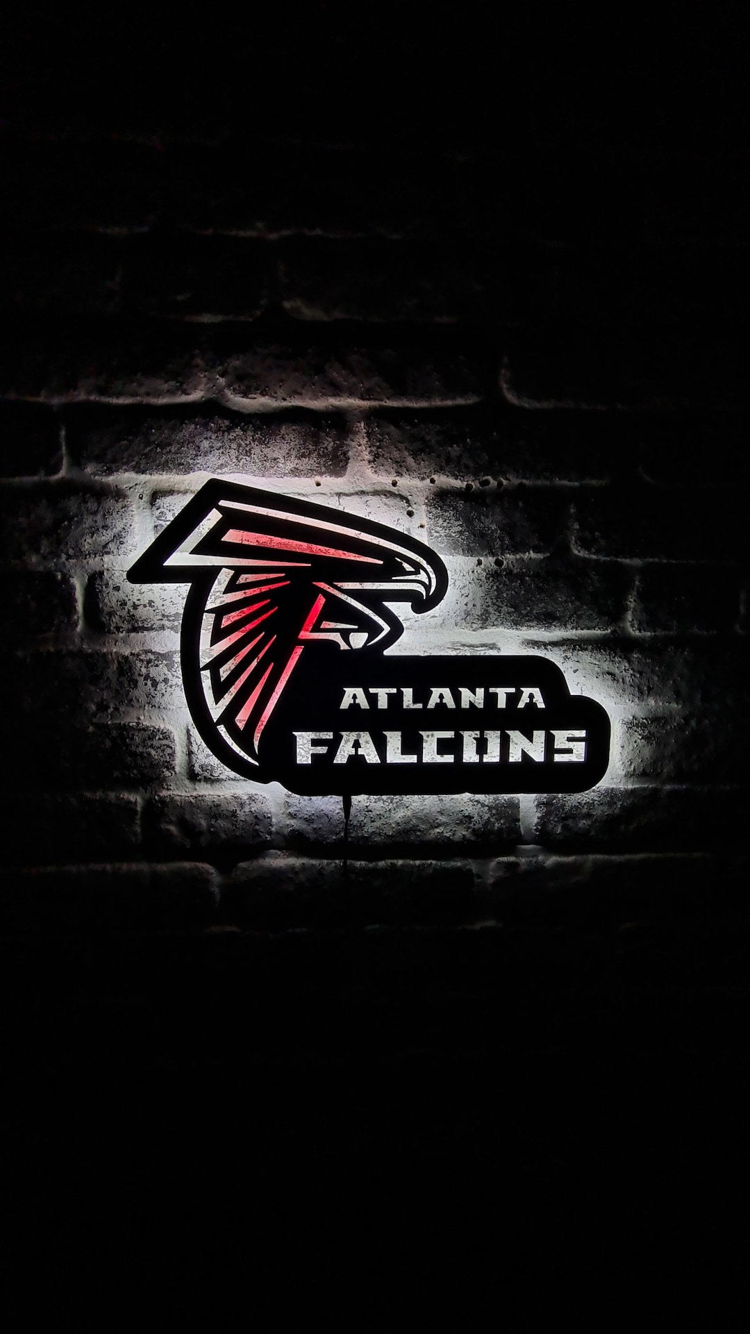 Atlanta Falcons Led Lighted Sign, Falcons NFL Fans Gift, Perfect ...