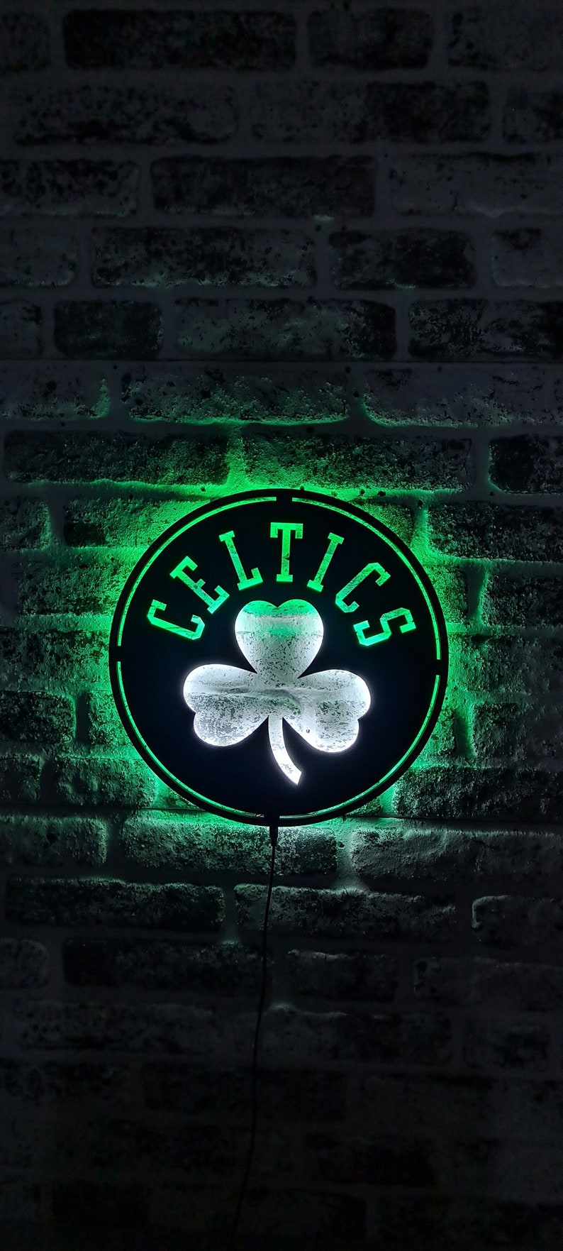 Boston Celtics Led Sign Boston Celtics Basketball Fans Led Light ...
