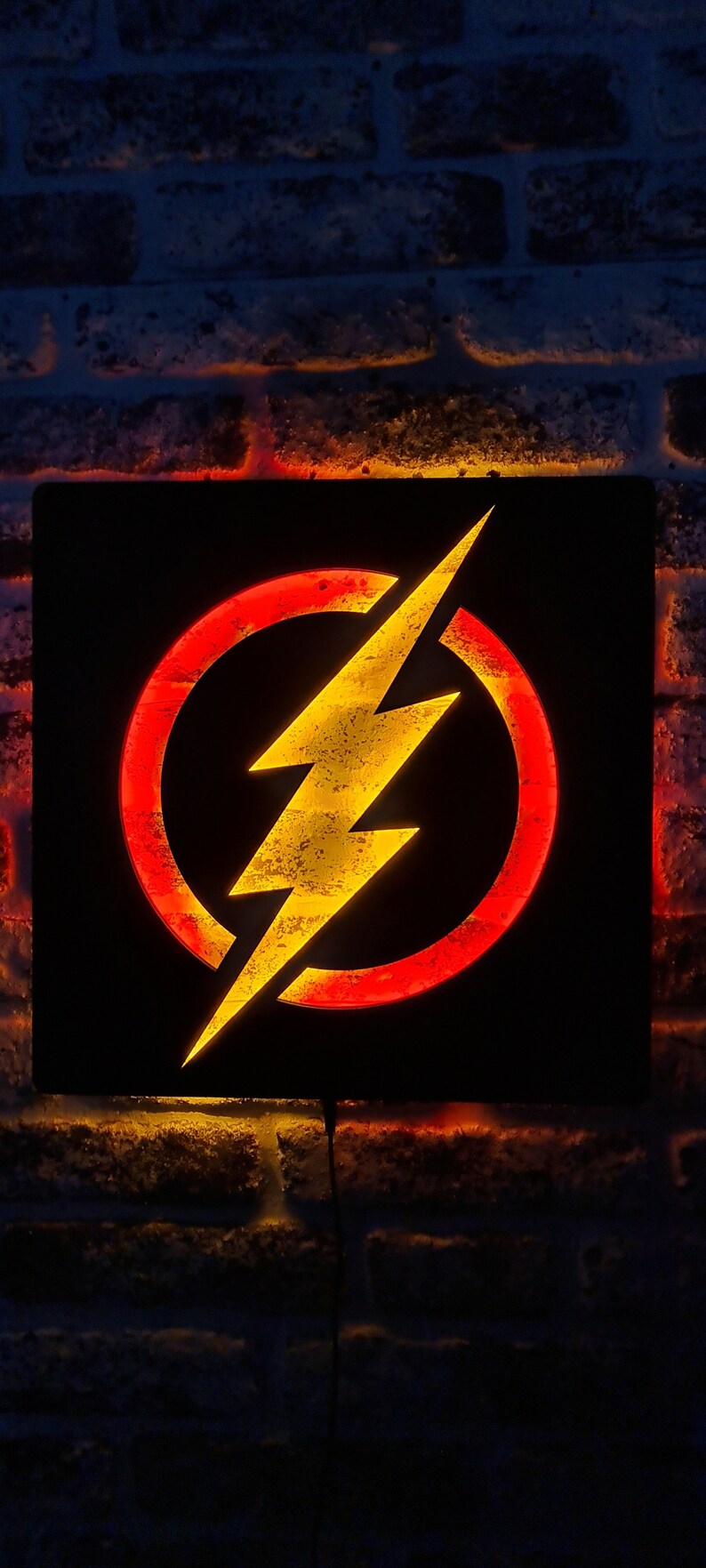 The Flash Led Sign the Flash Fans Led Light Lighted Wall Decor Gifts ...