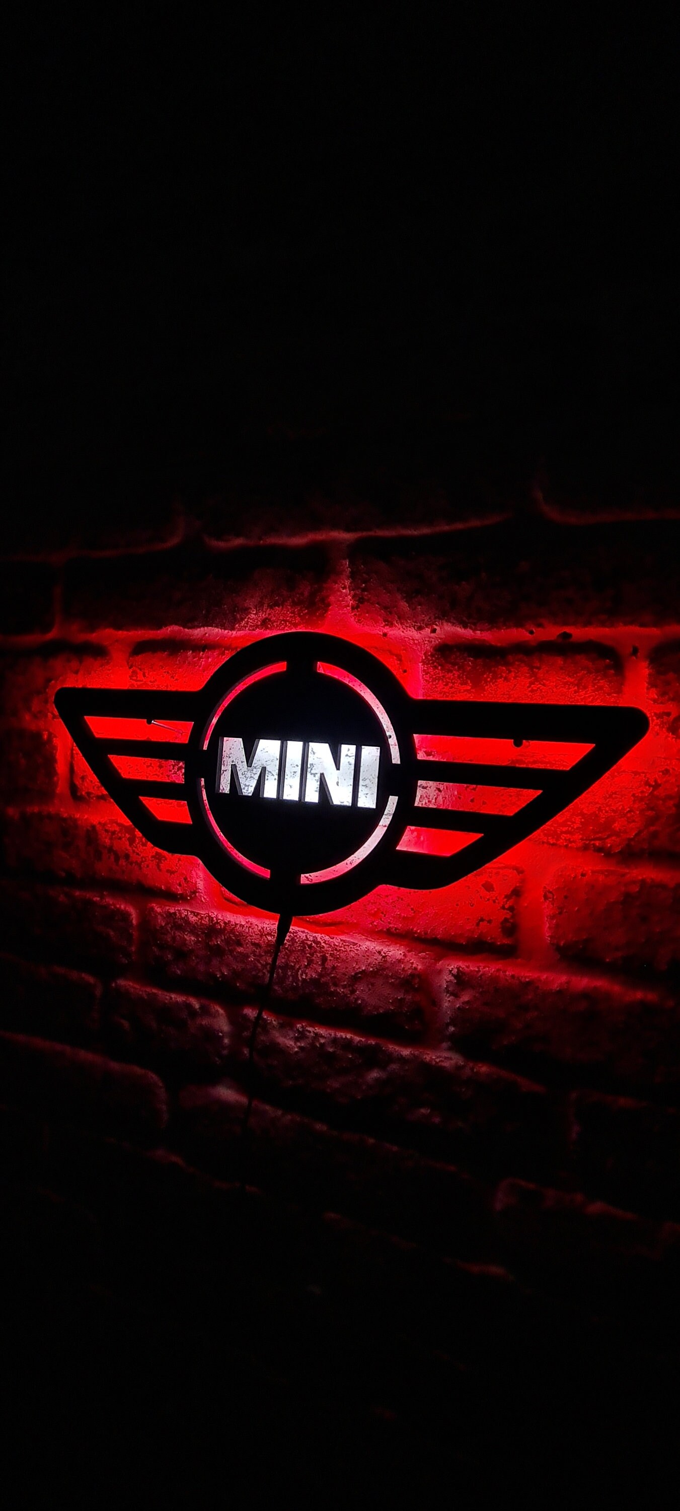 Mini Cooper Led Sign - Mini Fans Led Light - Mini Cooper Lighted Garage ...