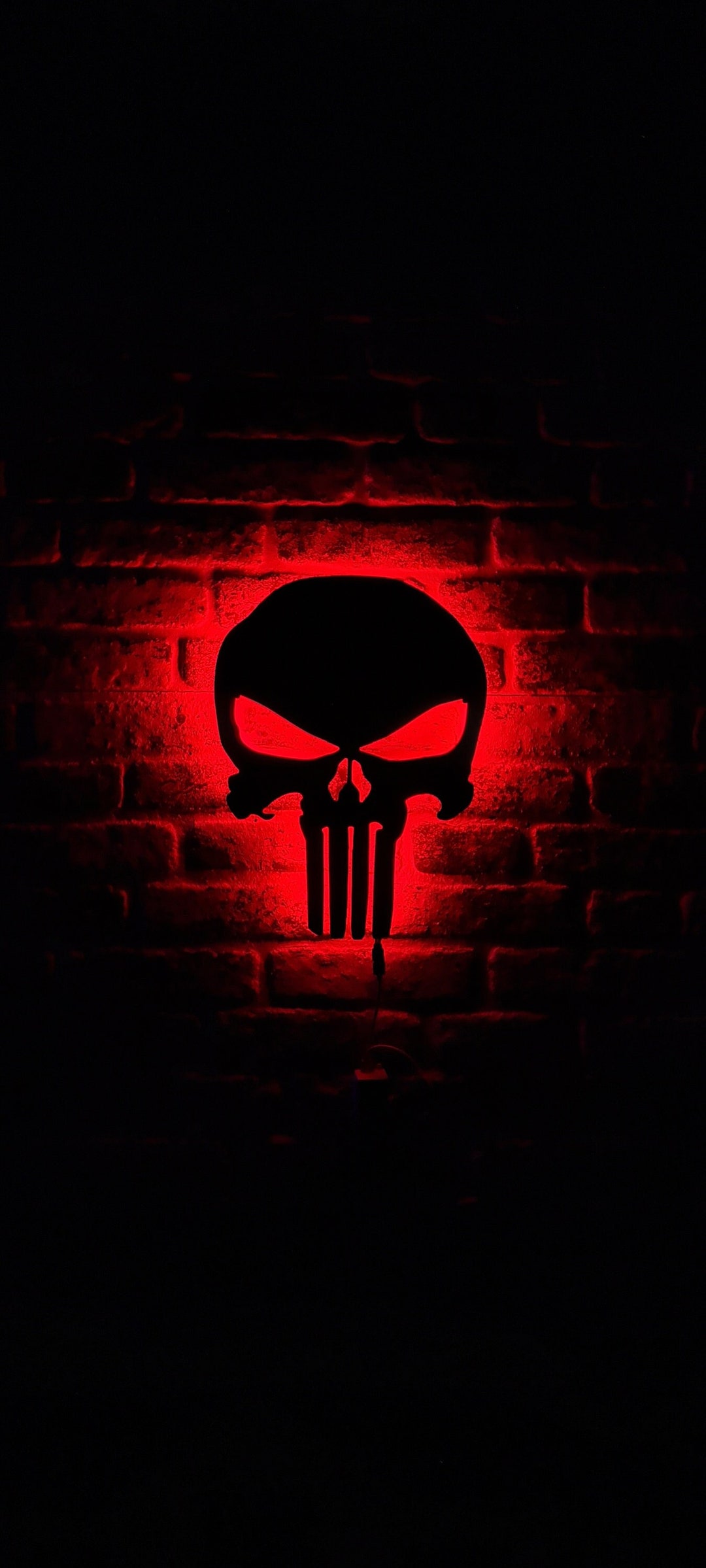 Punisher Led Sign - Punisher Skull Fans Led Light - Punisher Light Wall ...
