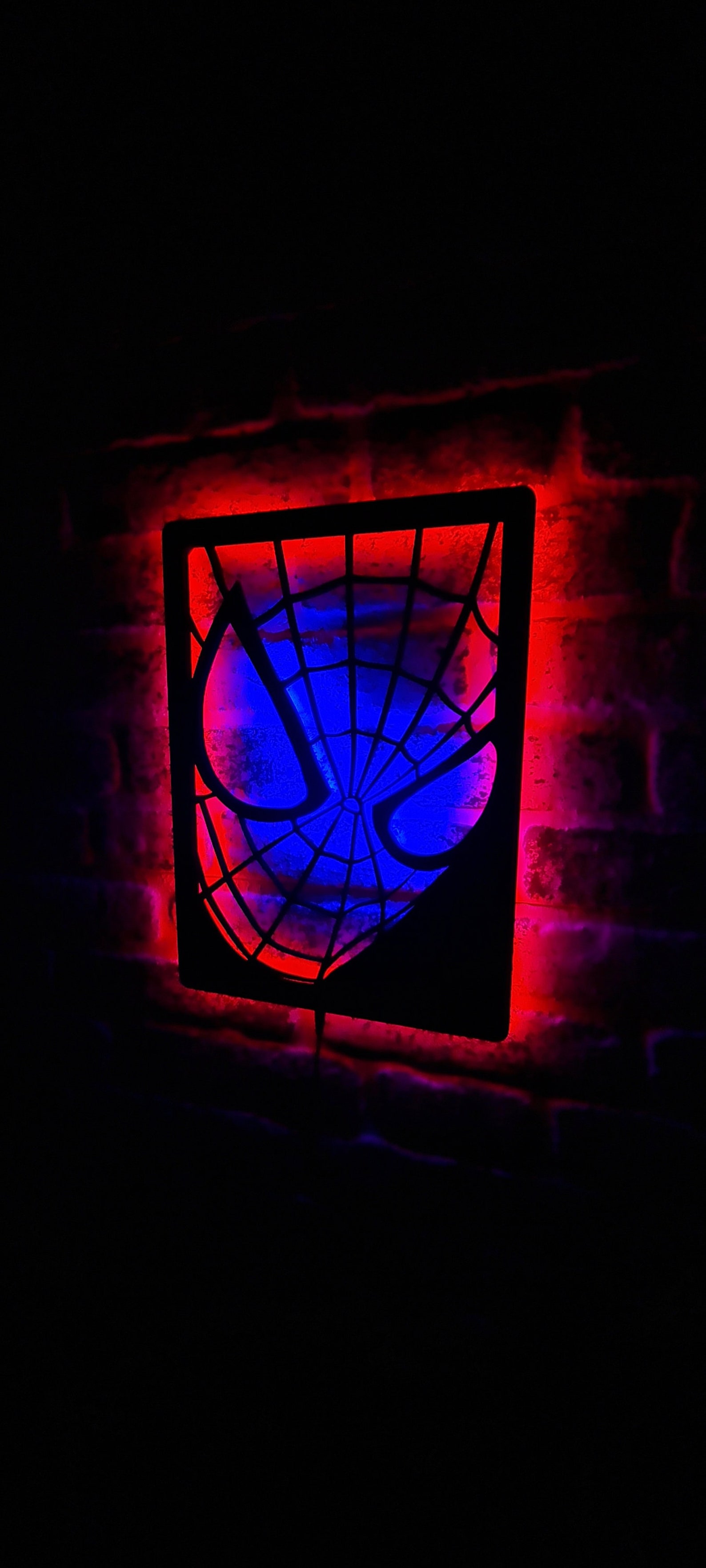 Spiderman Led Sign - Spiderman Fans Led Light - Avengers Hero Lighted ...