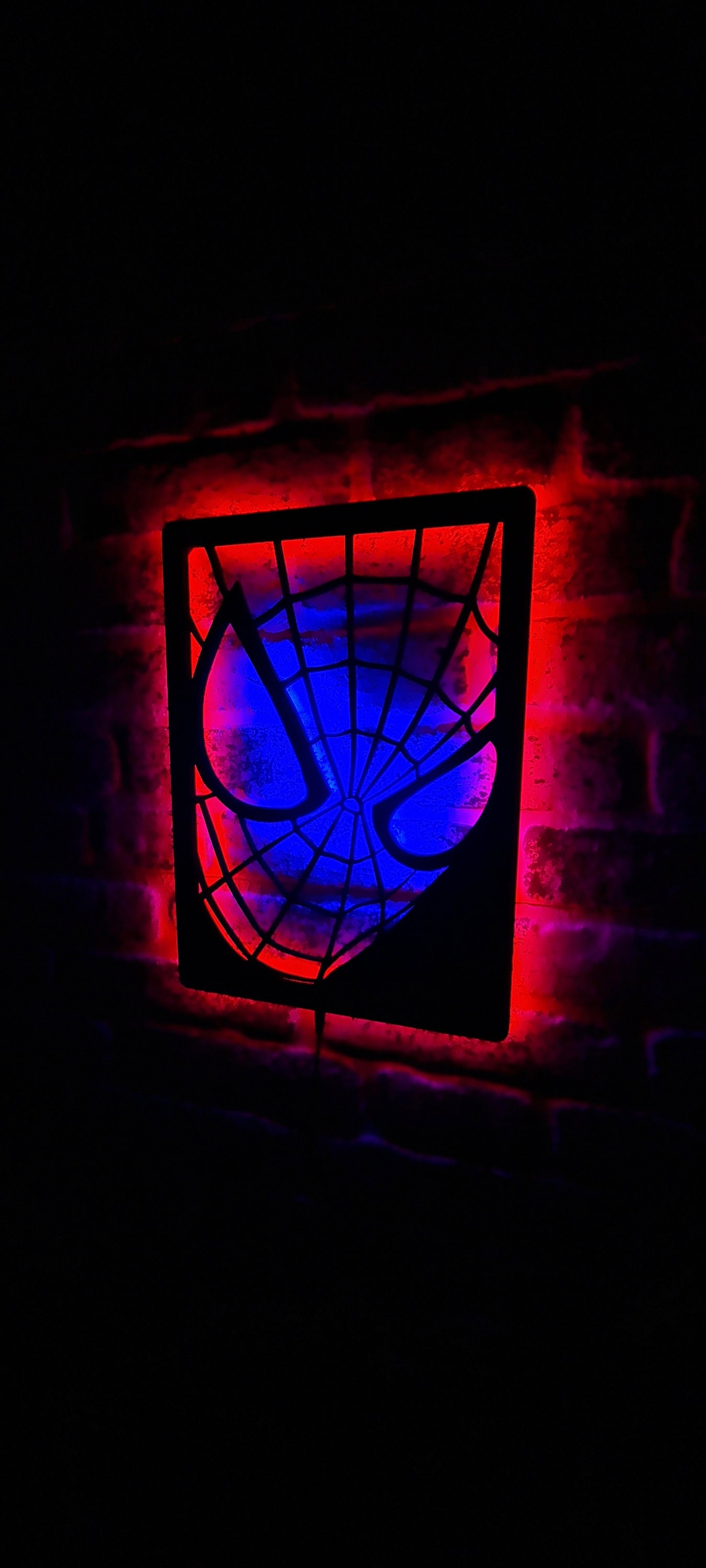 Spiderman Led Sign - Spiderman Fans Led Light - Avengers Hero Lighted ...