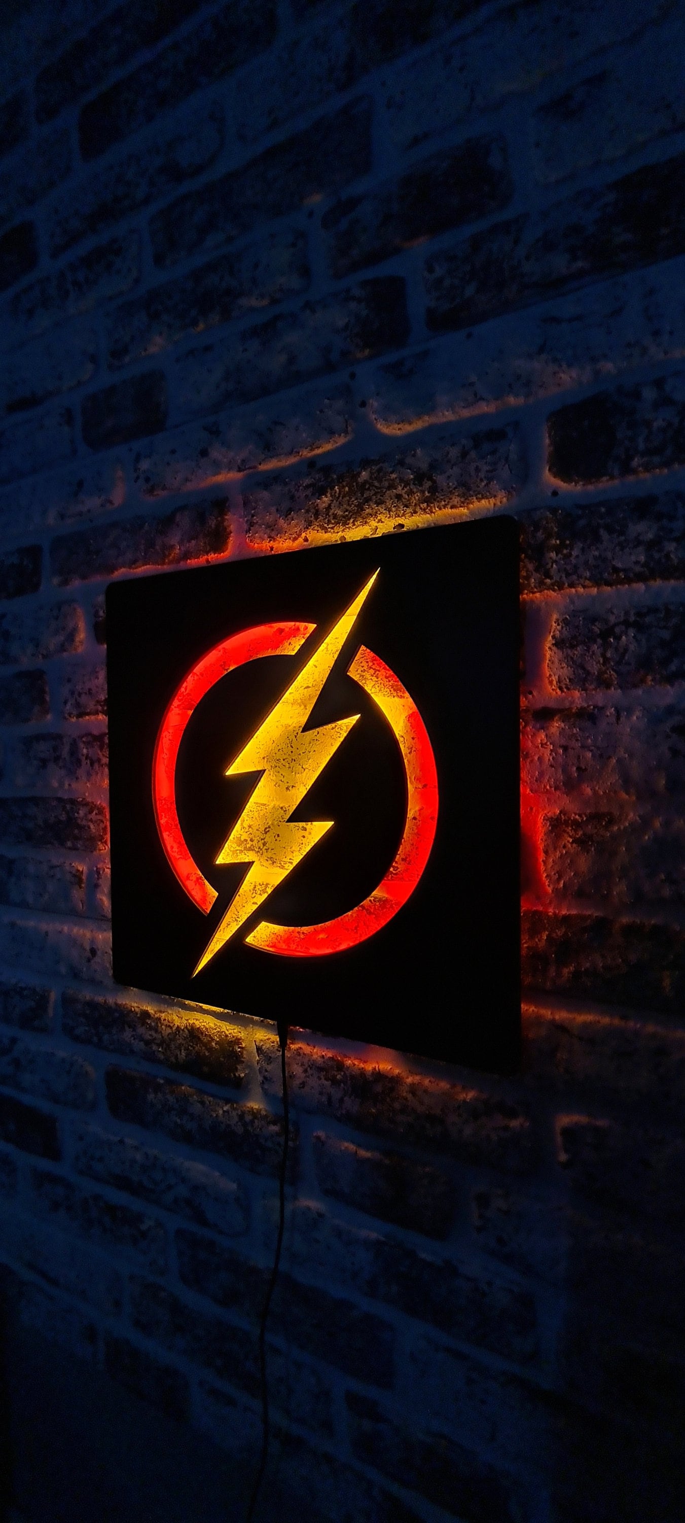 The Flash Led Sign the Flash Fans Led Light Lighted Wall Decor Gifts ...