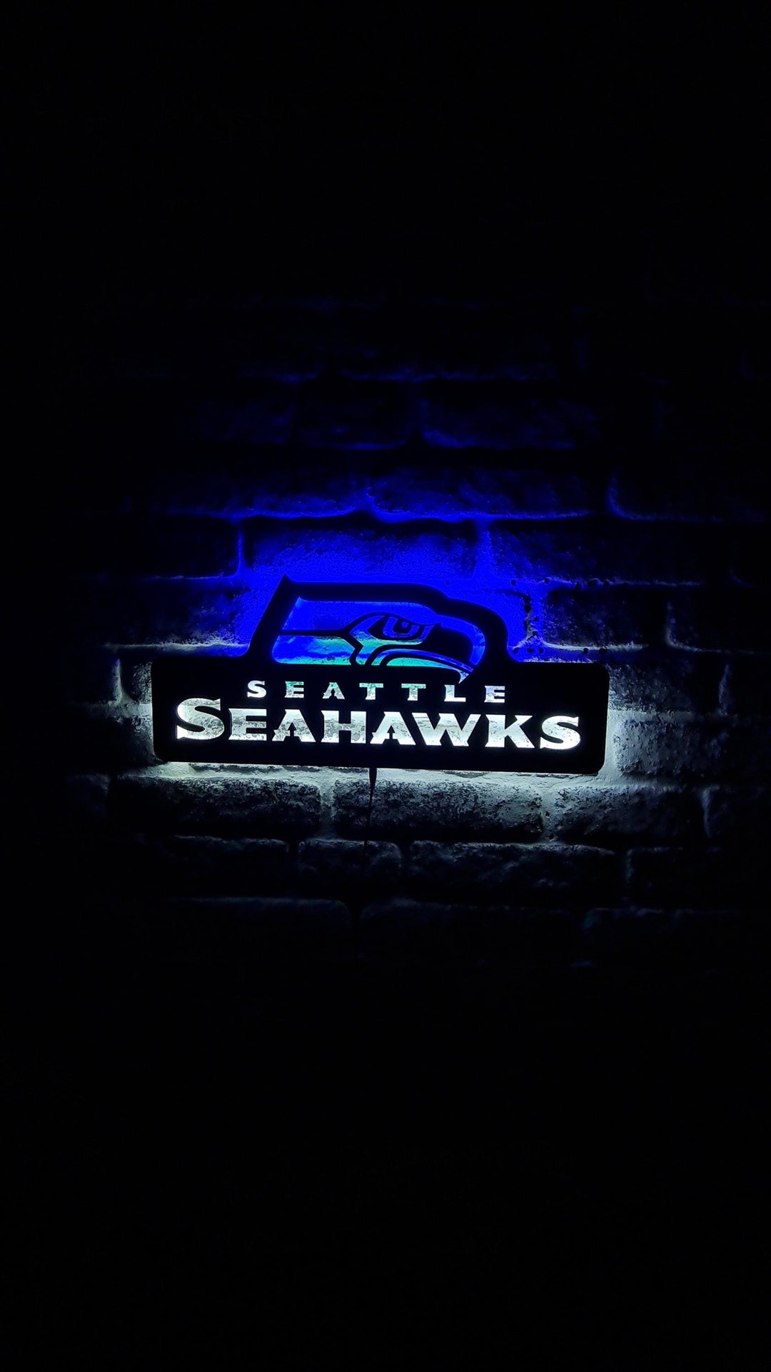Seattle Seahawks Led Lighted Sign- Seahawks NFL Fans Gift-perfect ...