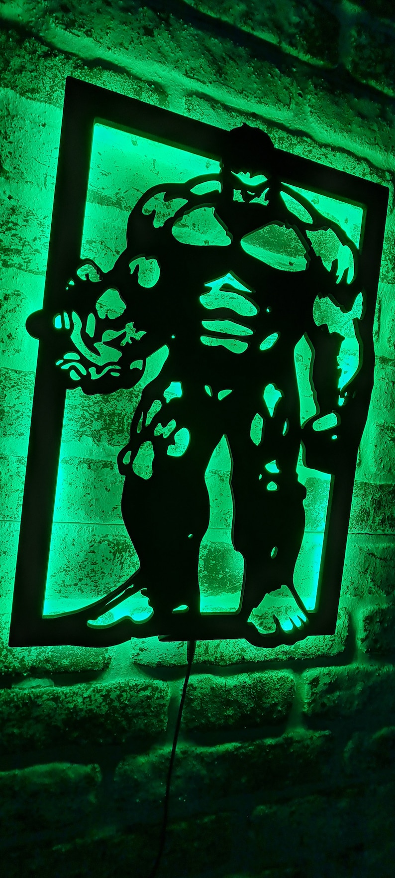 Hulk Led Sign - Hulk Fans Led Light - Avengers Hero Lighted Wall Decor ...