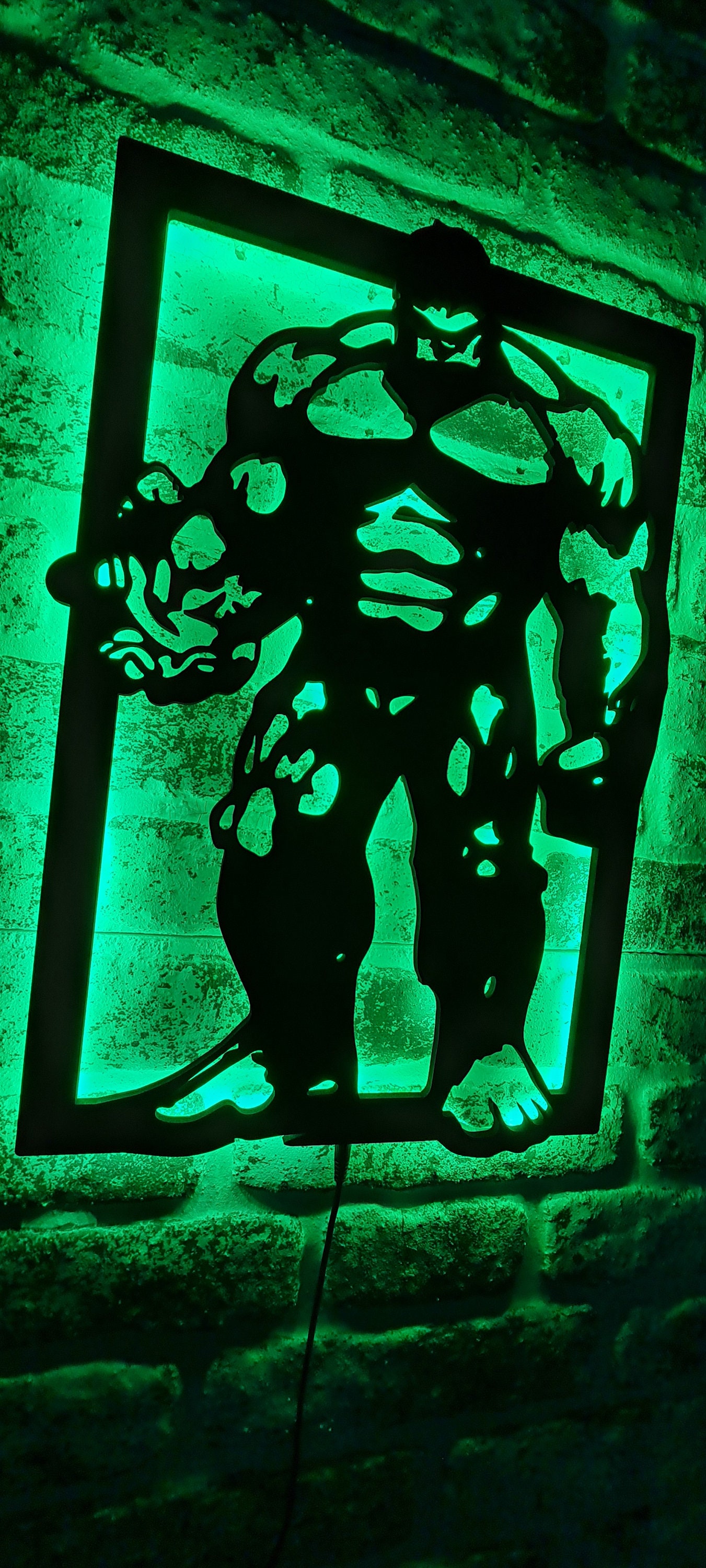 Hulk Led Sign - Hulk Fans Led Light - Avengers Hero Lighted Wall Decor ...