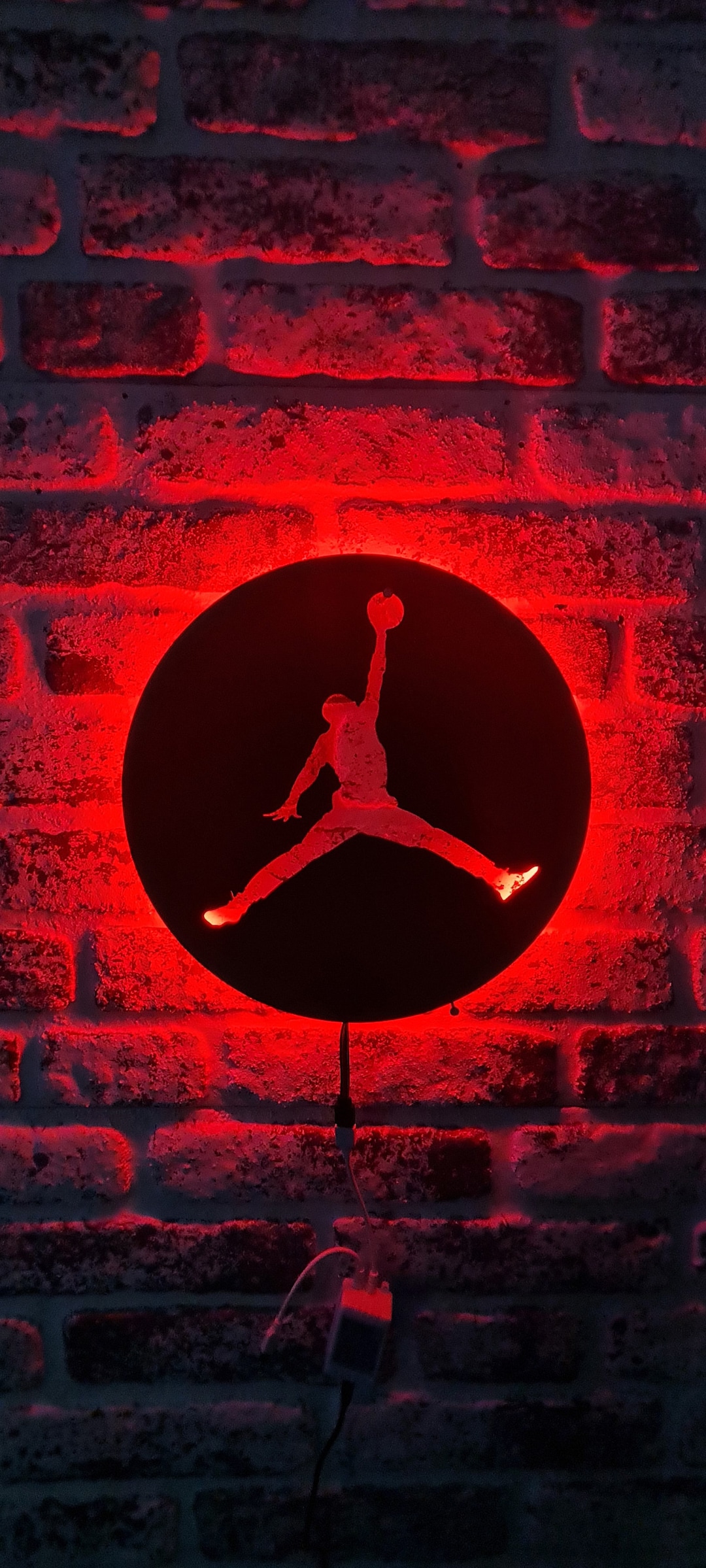 Jordan Led Sign - Jordan Basketball Fans Led Light - Lighted Wall Decor ...