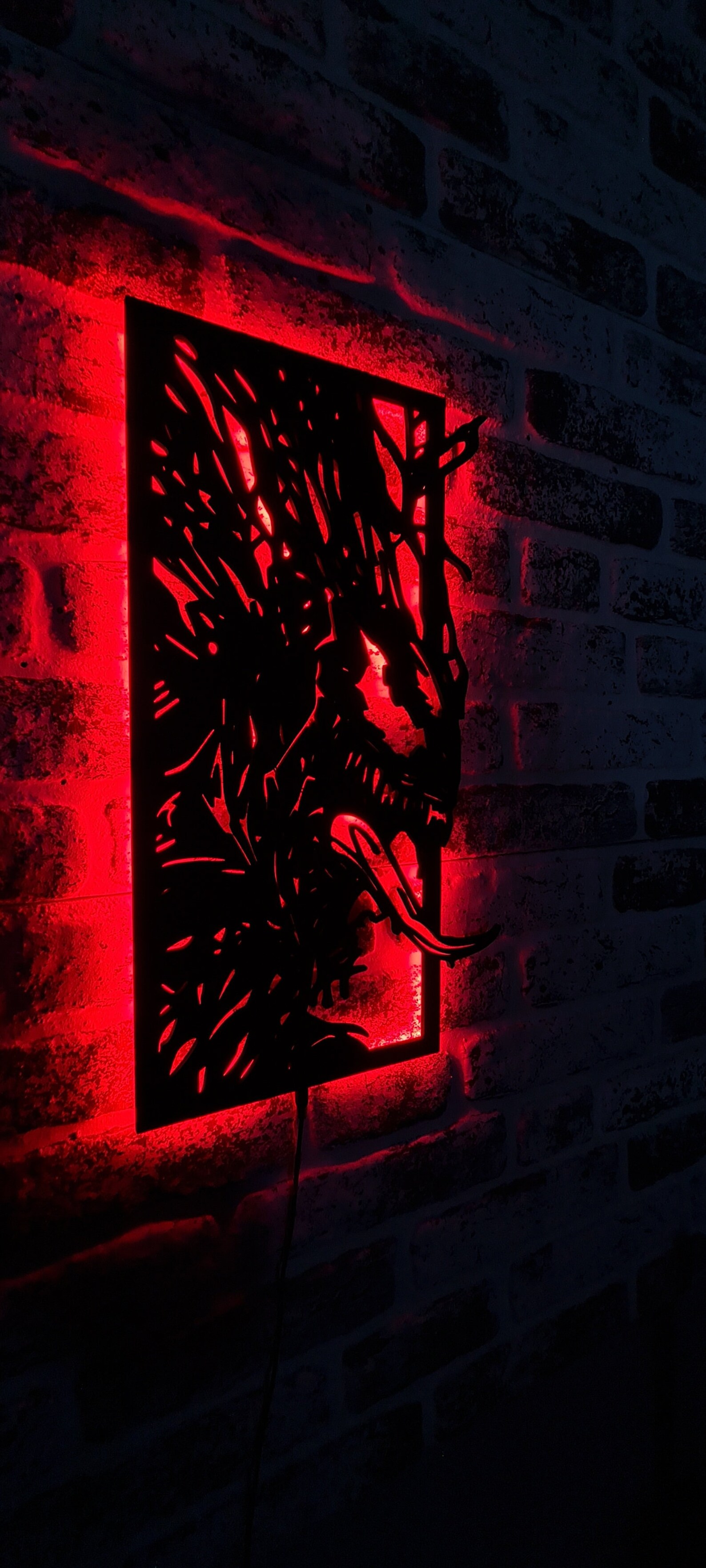 Venom Led Sign Venom Fans Led Light Lighted Wall Decor Gifts for Him ...