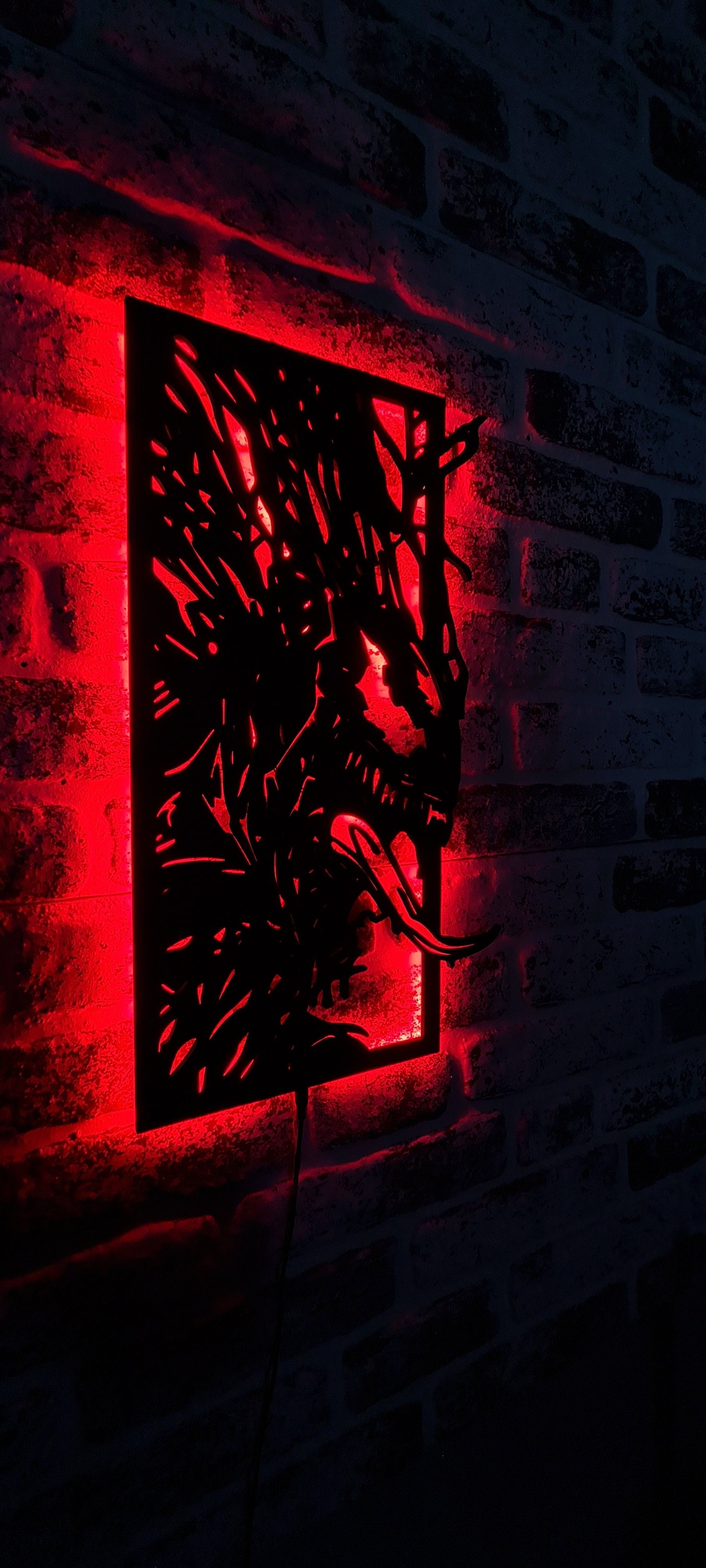 Venom Led Sign Venom Fans Led Light Lighted Wall Decor Gifts for Him ...