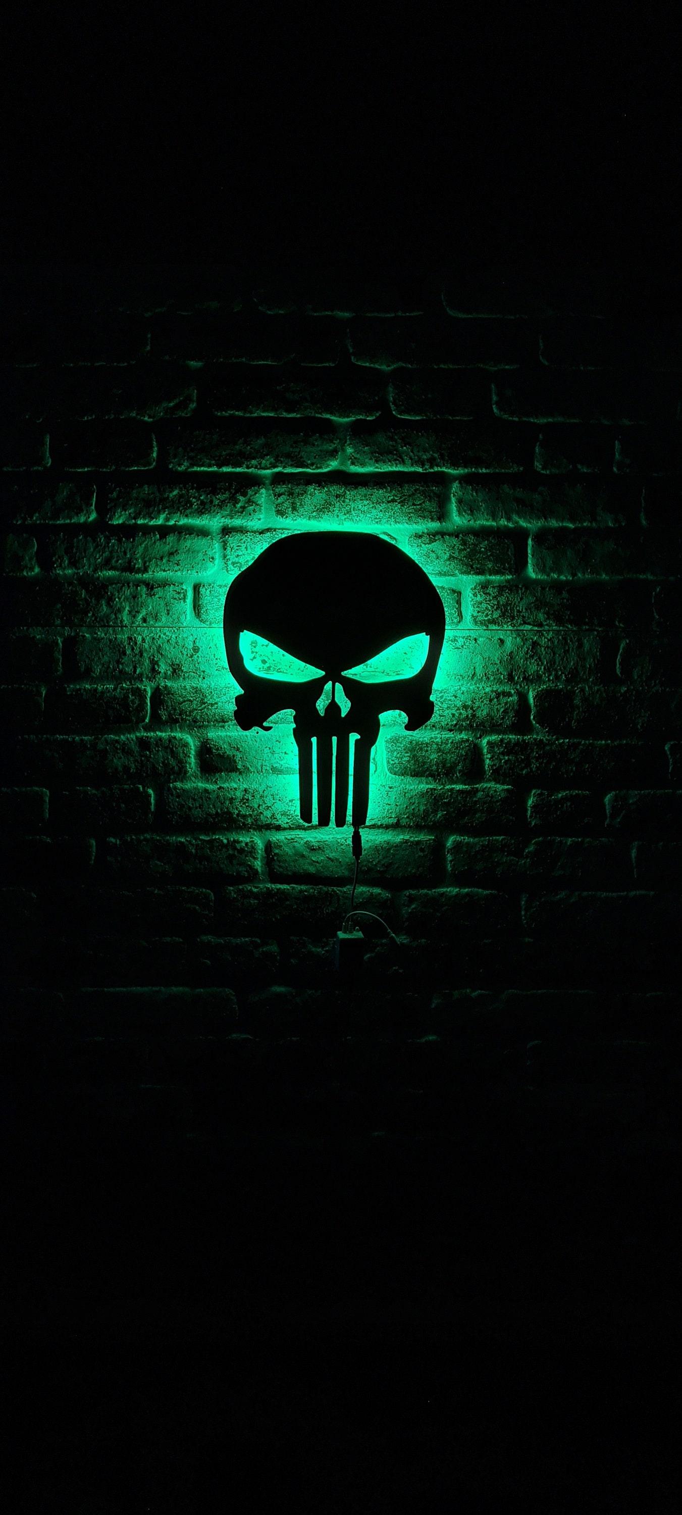 Punisher Led Sign - Punisher Skull Fans Led Light - Punisher Light Wall ...