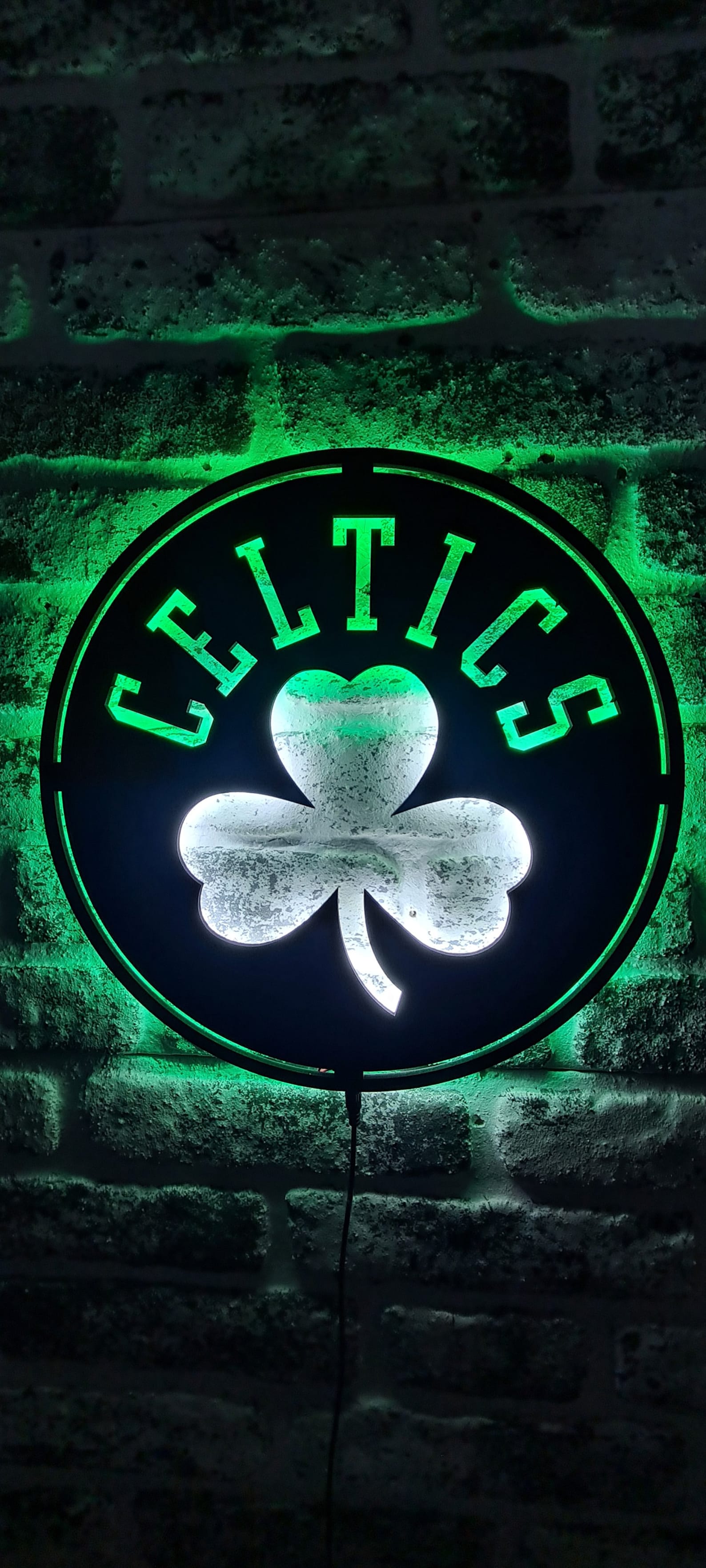 Boston Celtics Led Sign Boston Celtics Basketball Fans Led Light ...