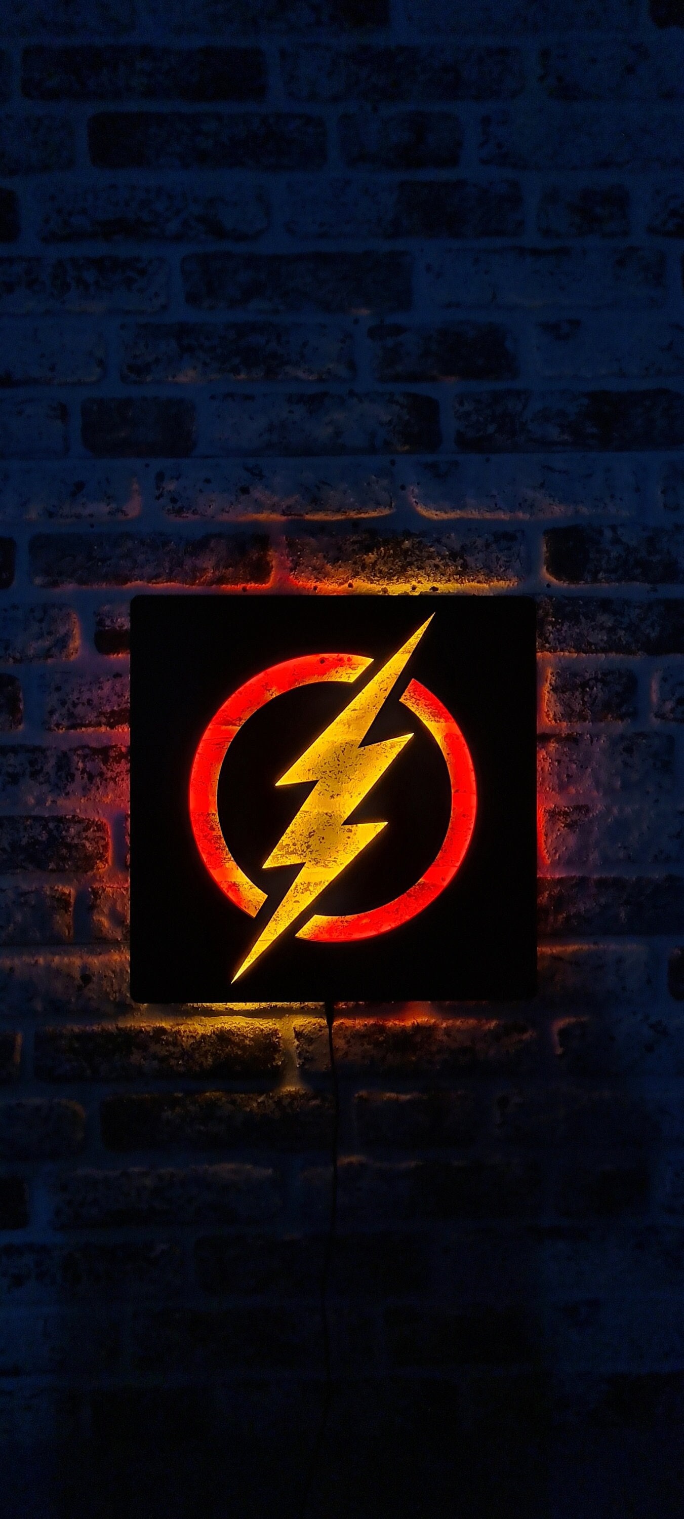 The Flash Led Sign the Flash Fans Led Light Lighted Wall Decor Gifts ...