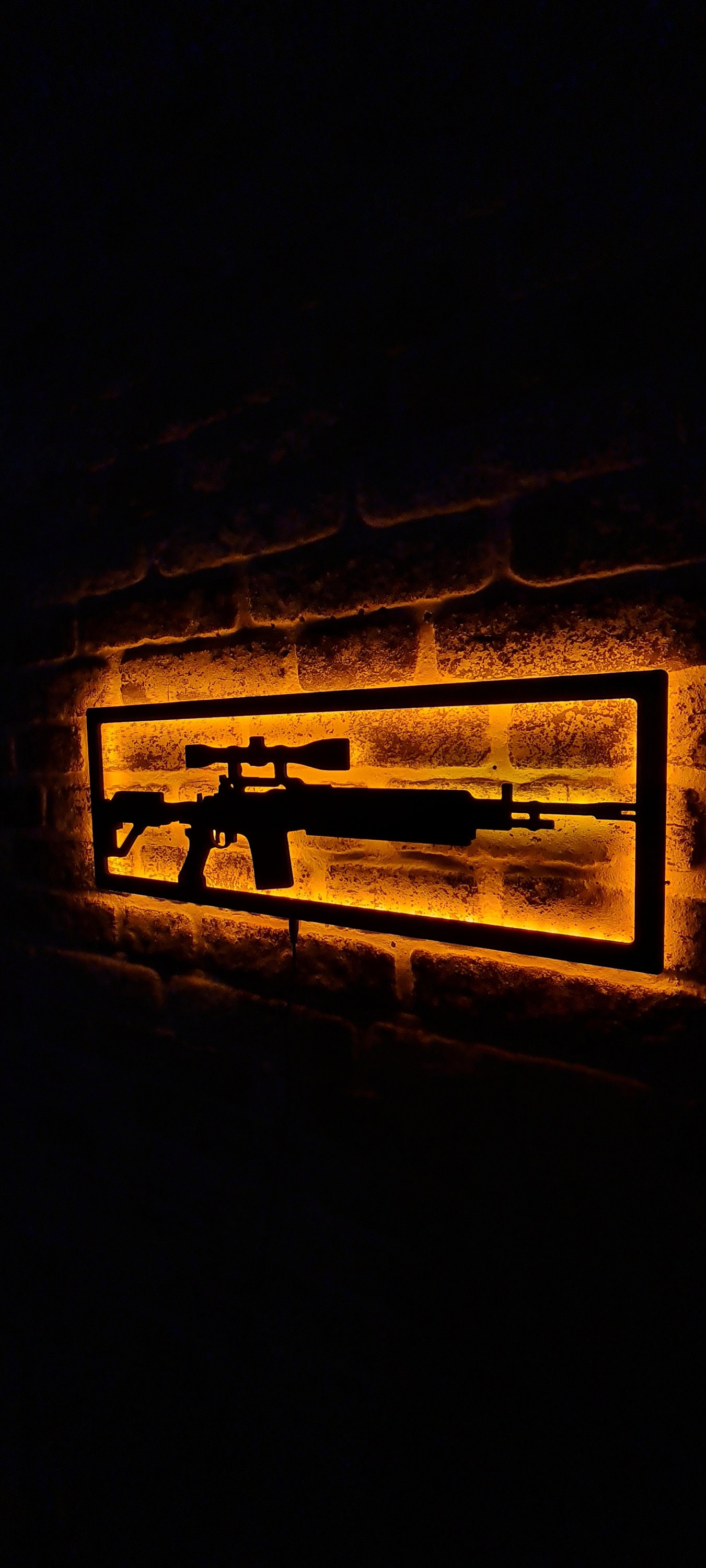 Weapon Led Sign Valorant Fans Gun Led Light Weapon Wall Decor Gifts for ...