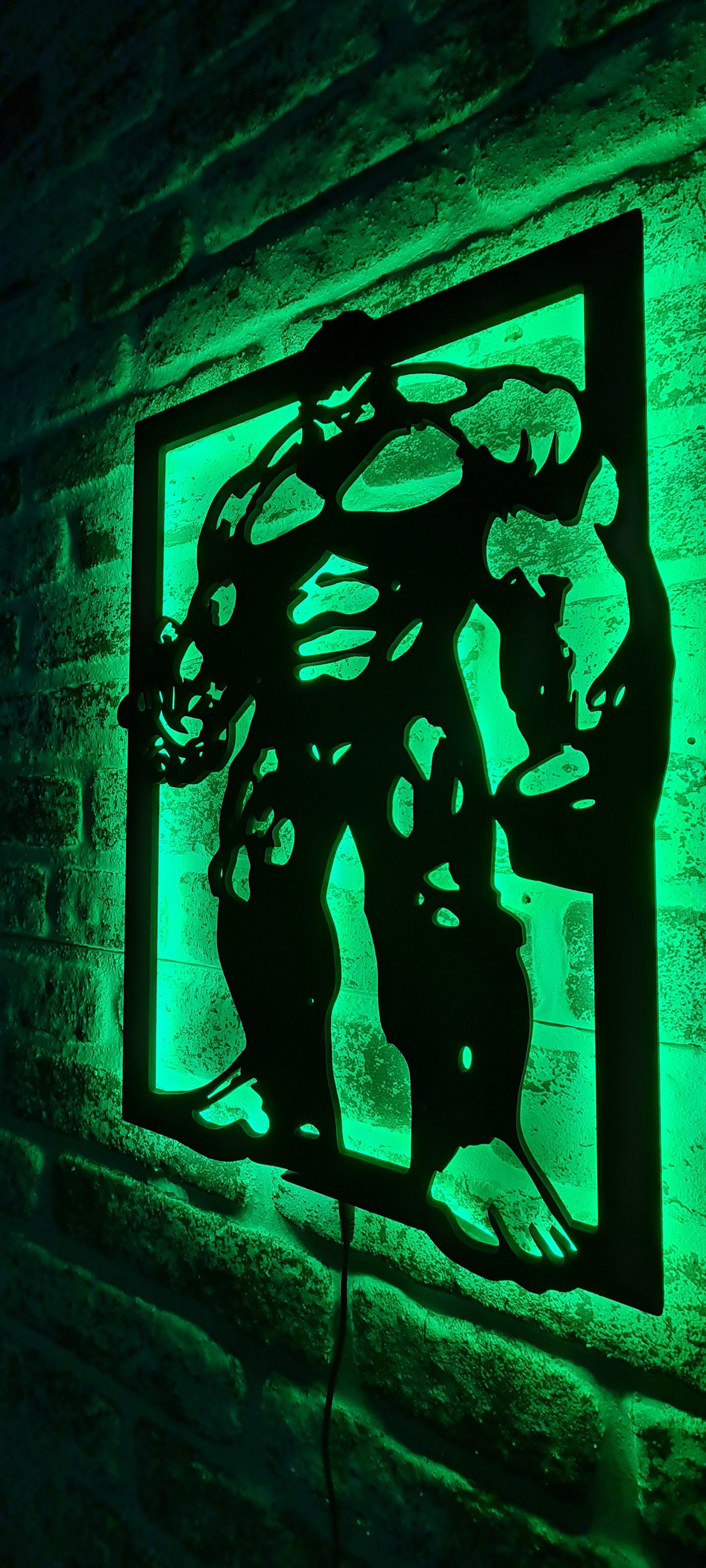 Hulk Led Sign - Hulk Fans Led Light - Avengers Hero Lighted Wall Decor ...