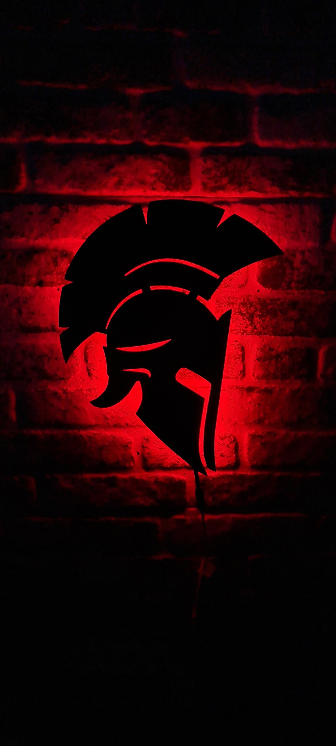 Spartan Helmet Led Sign Spartacus Fans Led Light Lighted Wall Decor ...