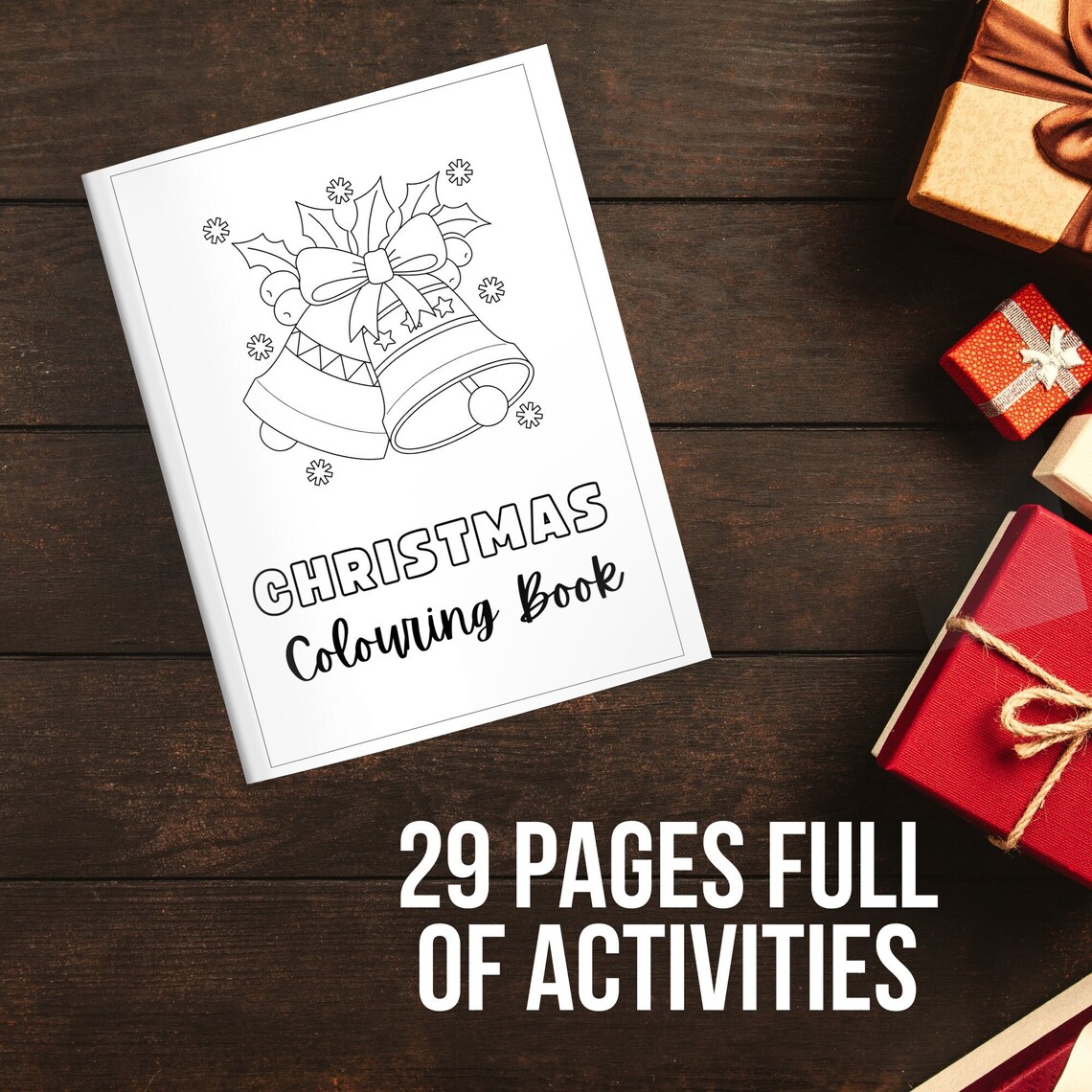 Christmas Kids Activity Worksheets Printable PDF, Printable Christmas ...
